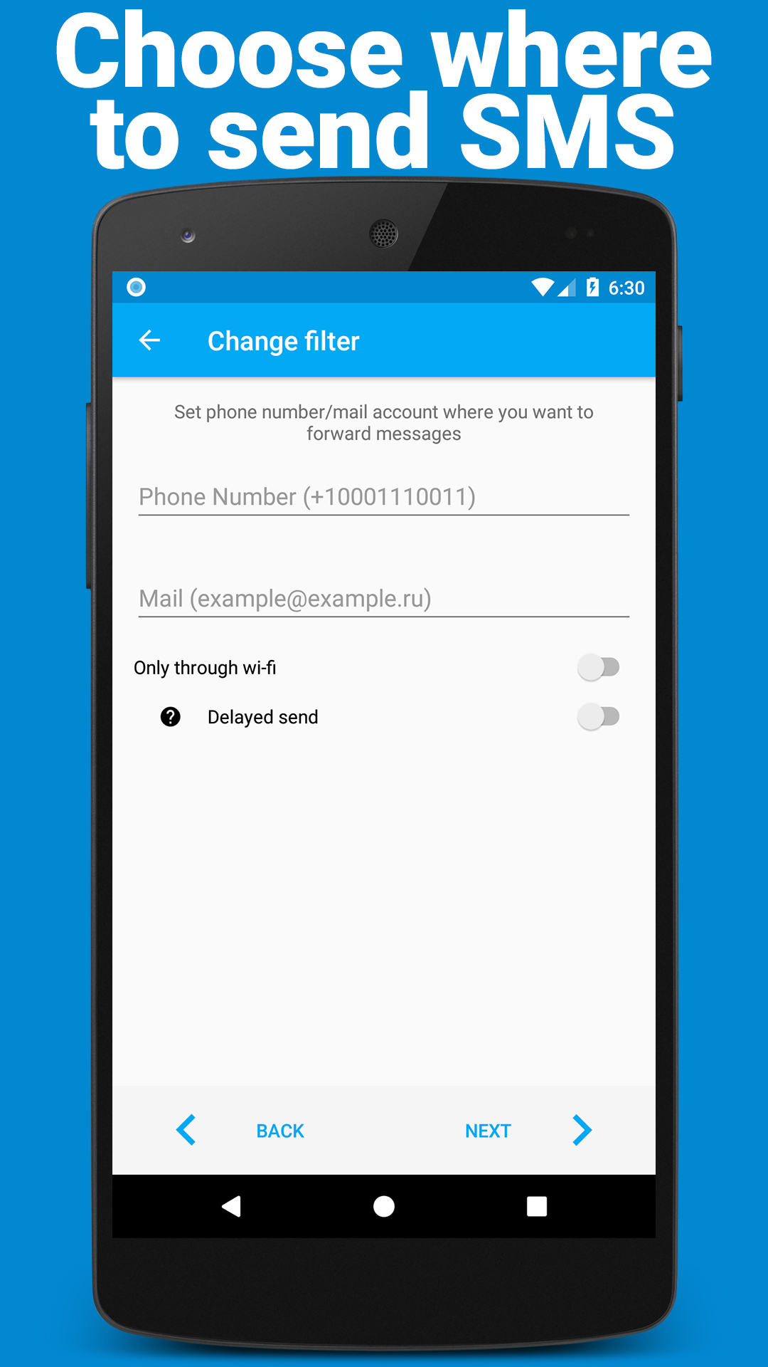 SMS Forwarder - auto send SMS to email, phone - App on Amazon Appstore