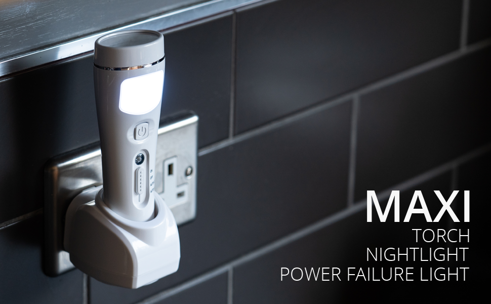 Xtralite NiteSafe Maxi Rechargeable Night Light & Torch