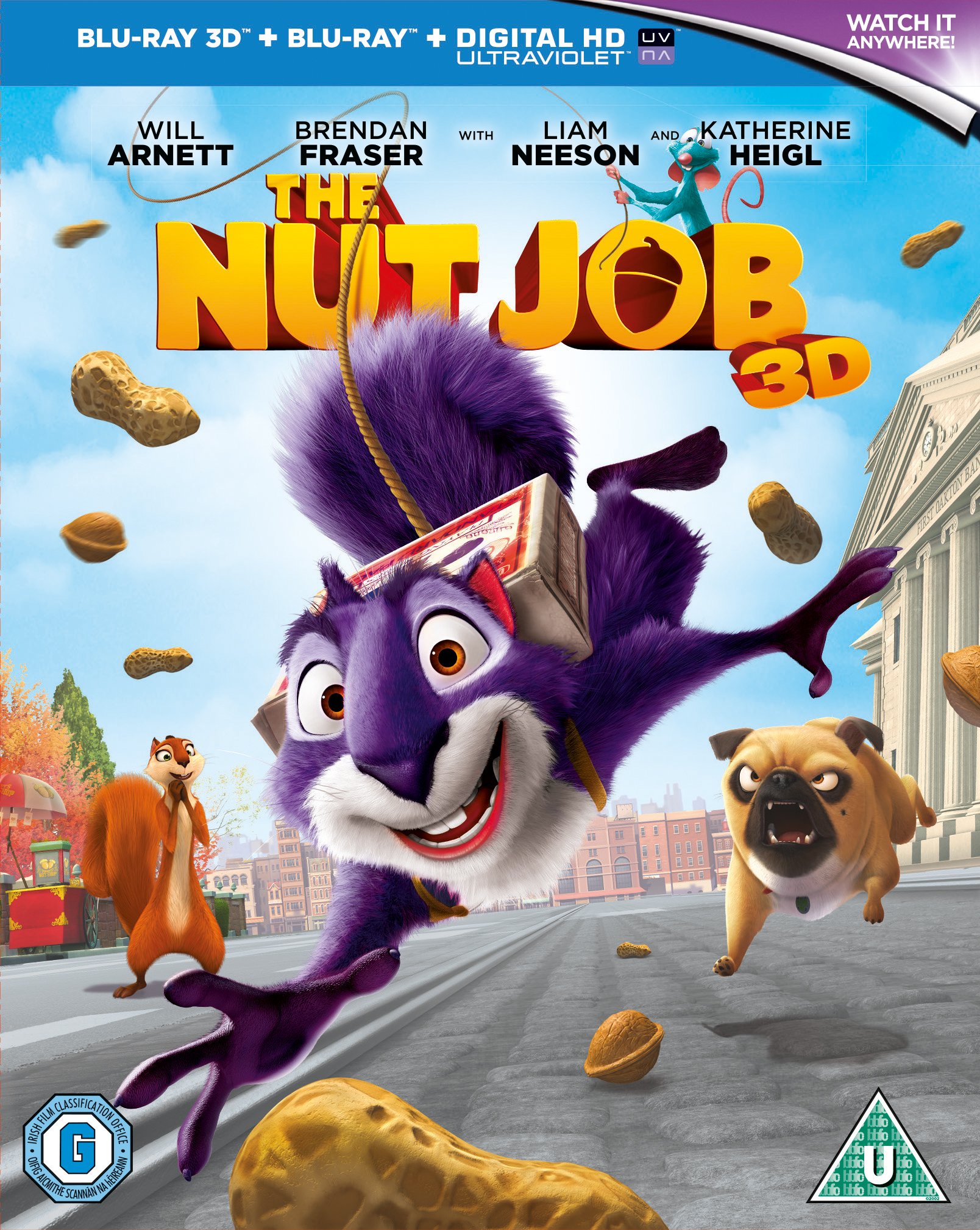 The Nut Job [Blu-ray 3D + Blu-ray] [2014] [Region Free]: Amazon.co.uk ...