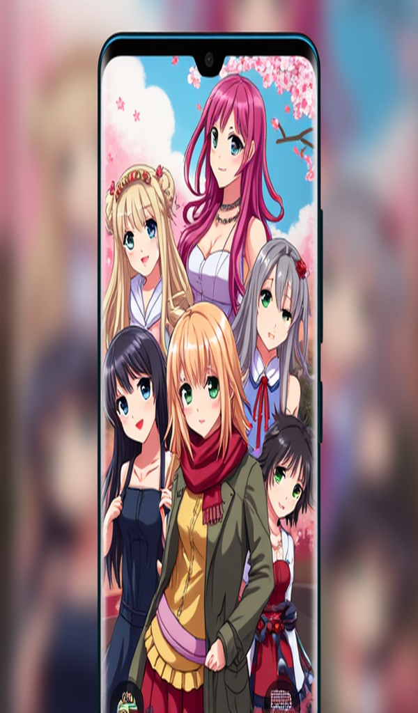 Girls Anime PFP - Cute Kawaii HD 4K Live Backgrounds Profile - App on ...