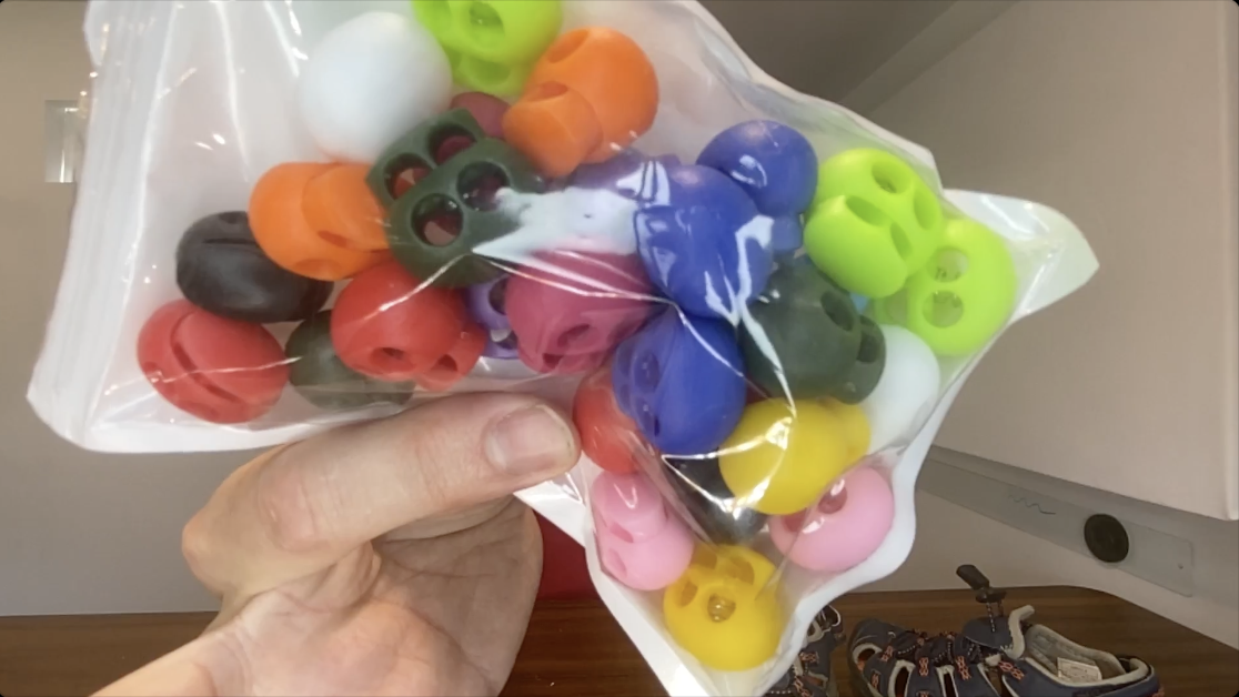 Watch BEST Cord Locks? | Assorted Color Spring Cord Lock for Shoes on ...