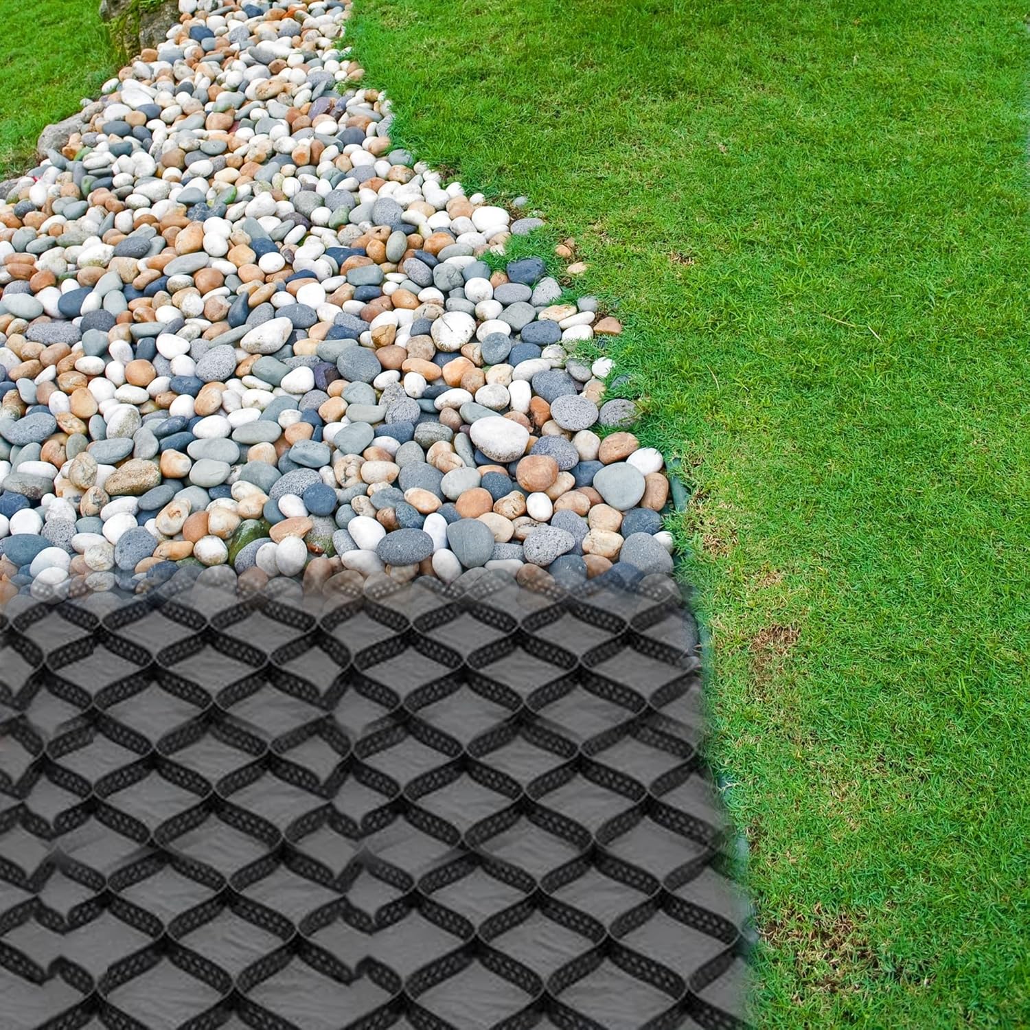 Geogrid Gravel Grid, 2 Inch Thick Geocell Ground India | Ubuy