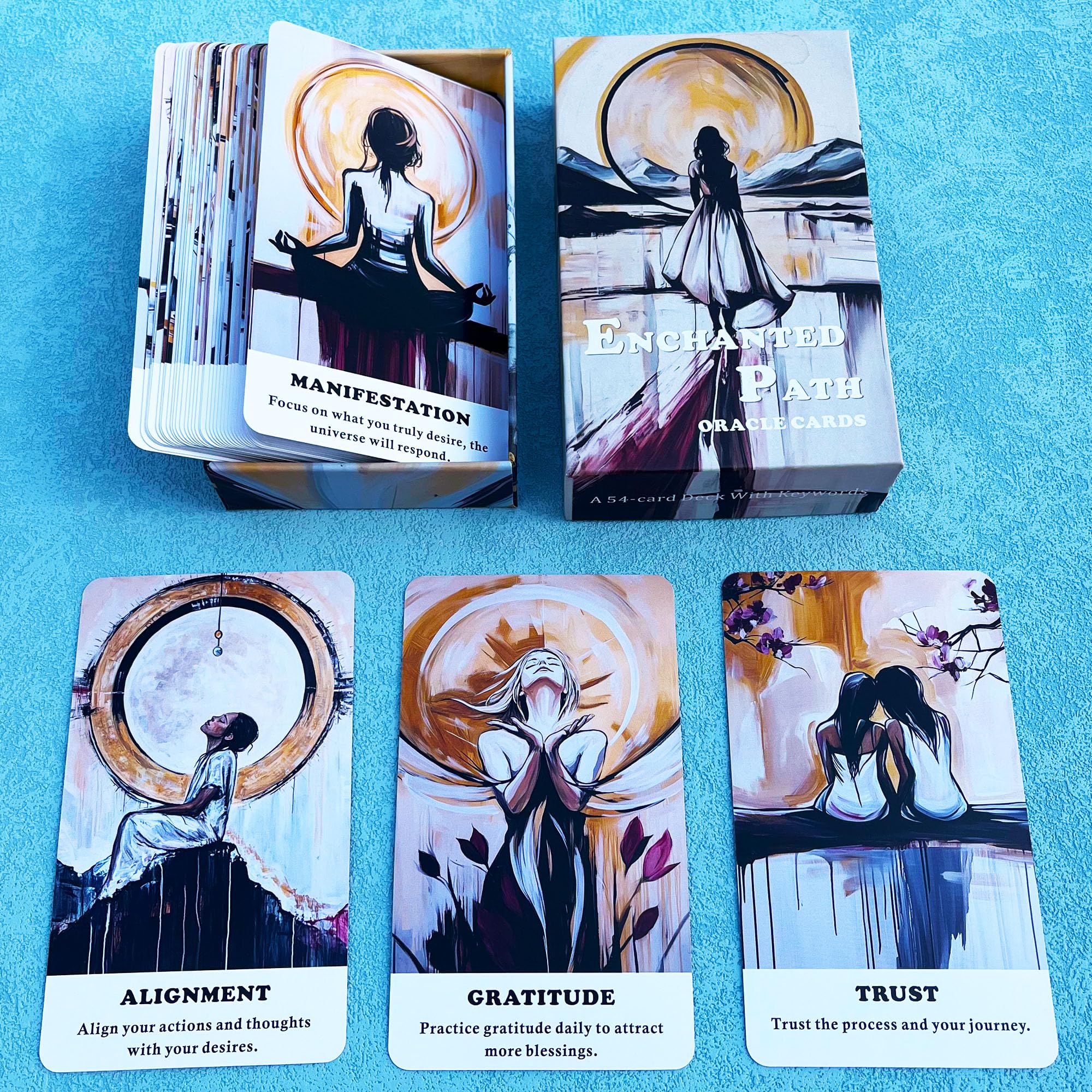 Snapklik.com : The Enchanted Path Oracle Cards, Oracle Cards For ...