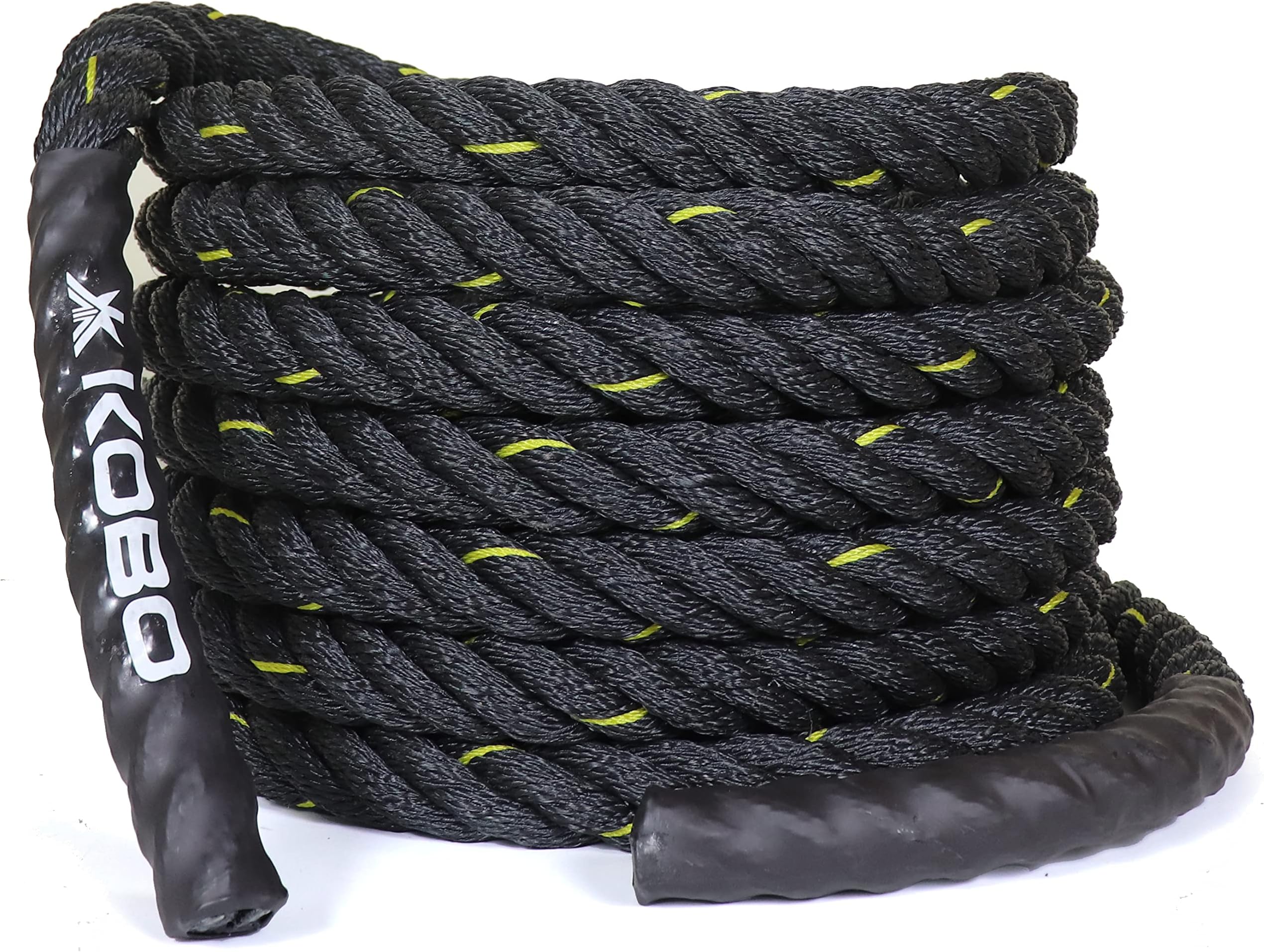 ESSKAY UTTAM Rope Polypropylene Rope Black PRO Exercise Gym Battle Rope ...
