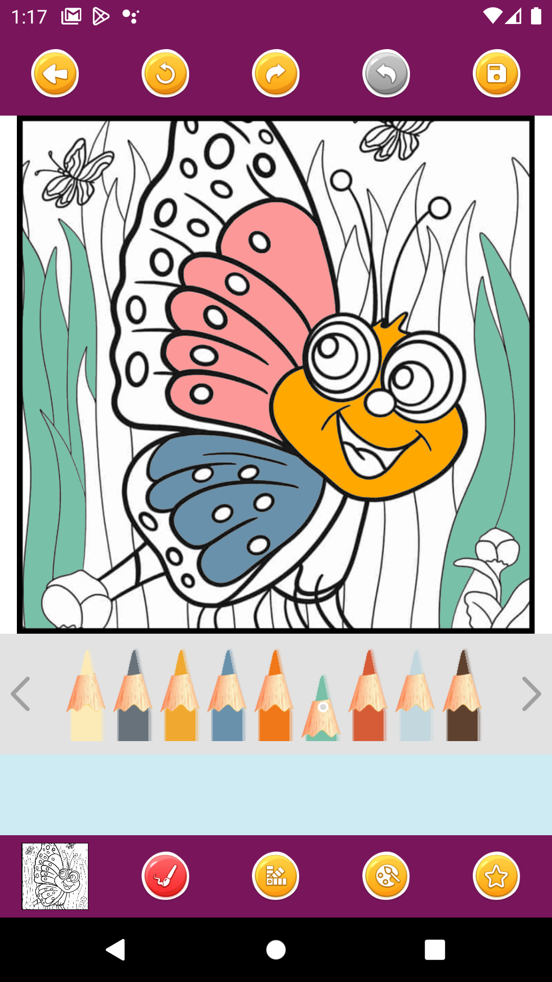 Flutter and Paint : Butterfly Coloring Book - App on the Amazon Appstore