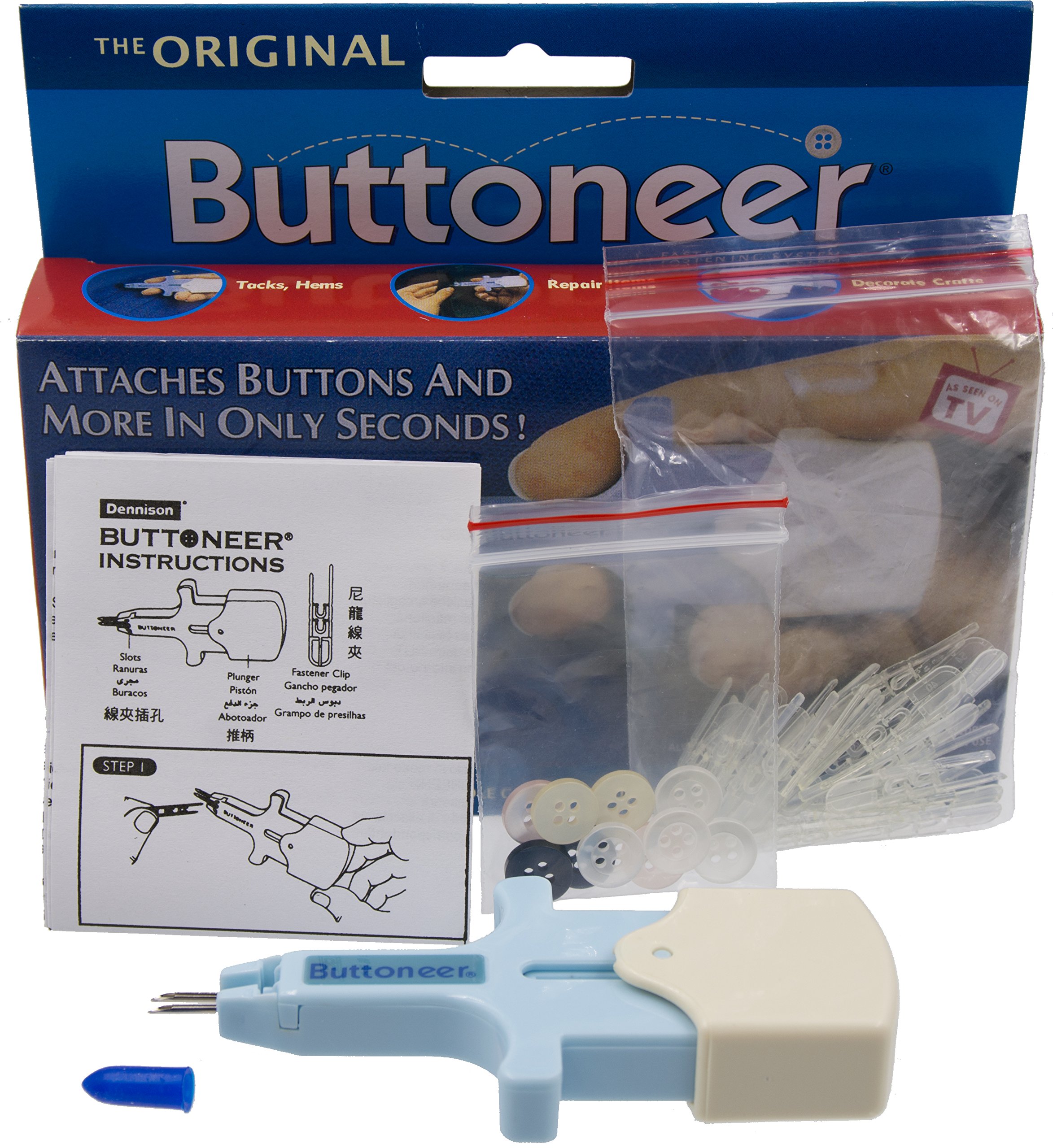 Avery Dennison The Original Buttoneer Fastening System (Buttoneer ...