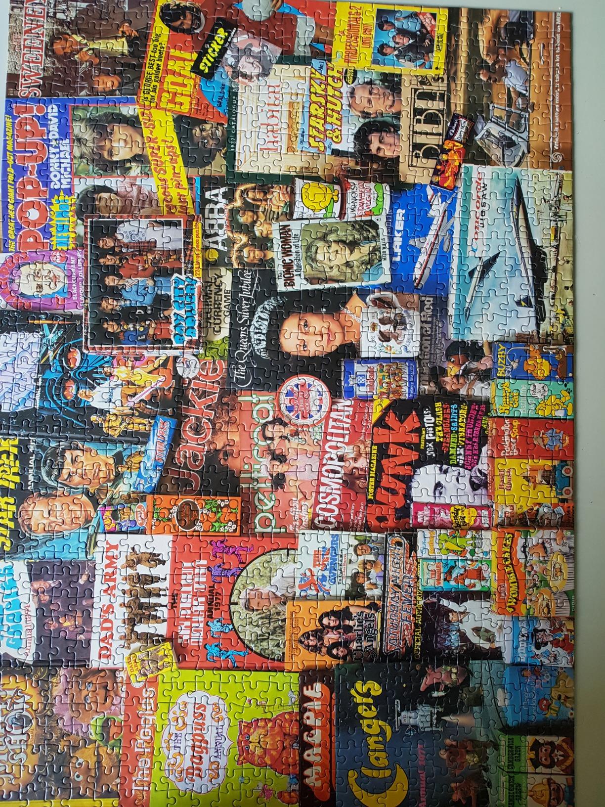 Spirit of the 70s 1000 Piece Jigsaw Puzzle | Sustainable Puzzle for ...