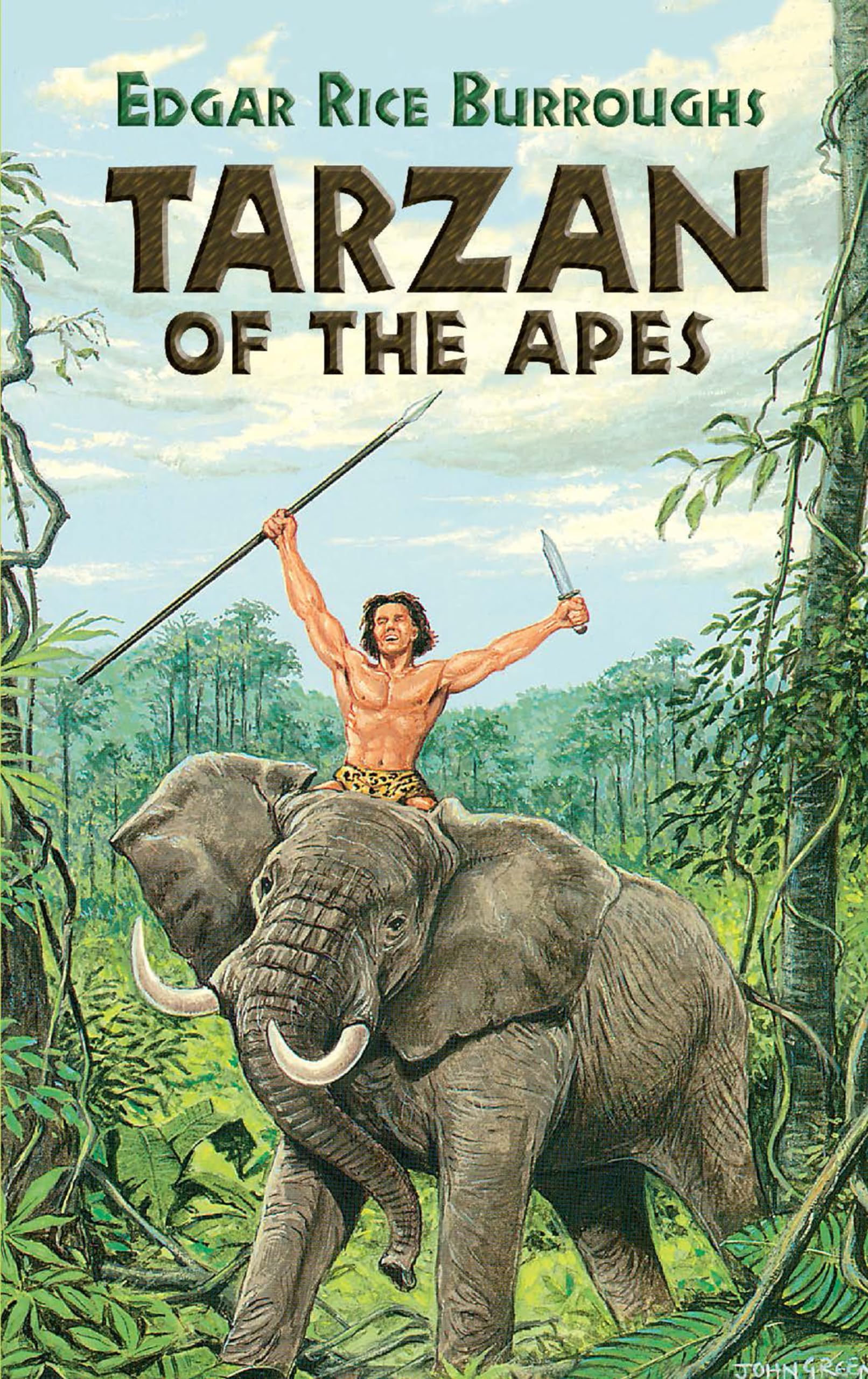 Amazon.com: Tarzan of the Apes (Dover Thrift): 9780486295701: Edgar ...