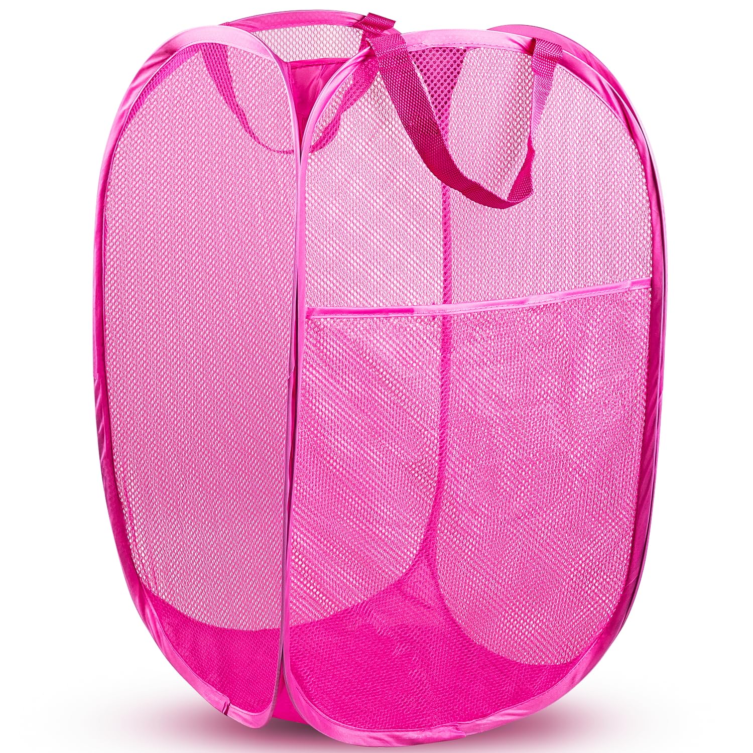 Amazon.com: Premium Pop Up Laundry Basket - Foldable Mesh Hamper for ...