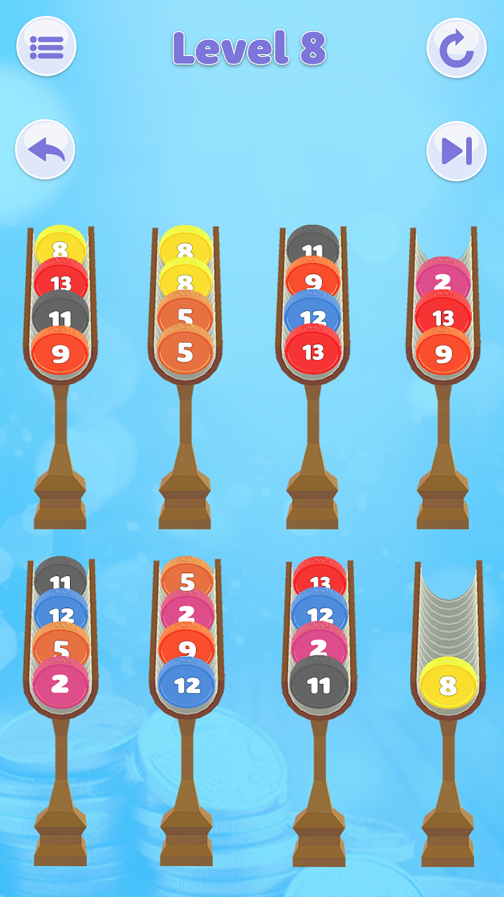 Coin Merge - Sort Puzzle Games - Coin Sort. Dive into the Thrilling World of Coin Merge ...