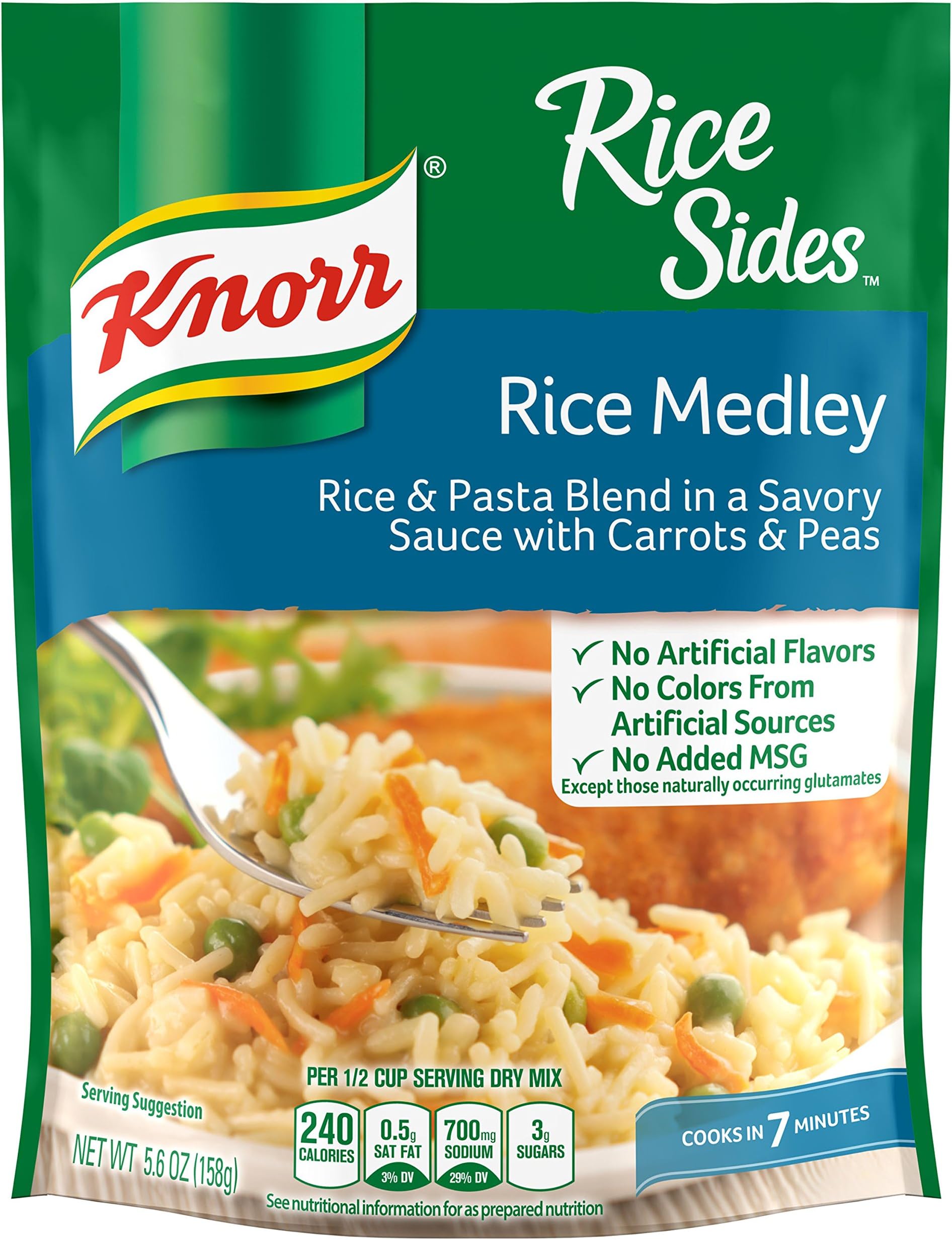 Amazon.com : Knorr Rice Sides Rice Side Dish, Herb & Butter 5.4 oz ...