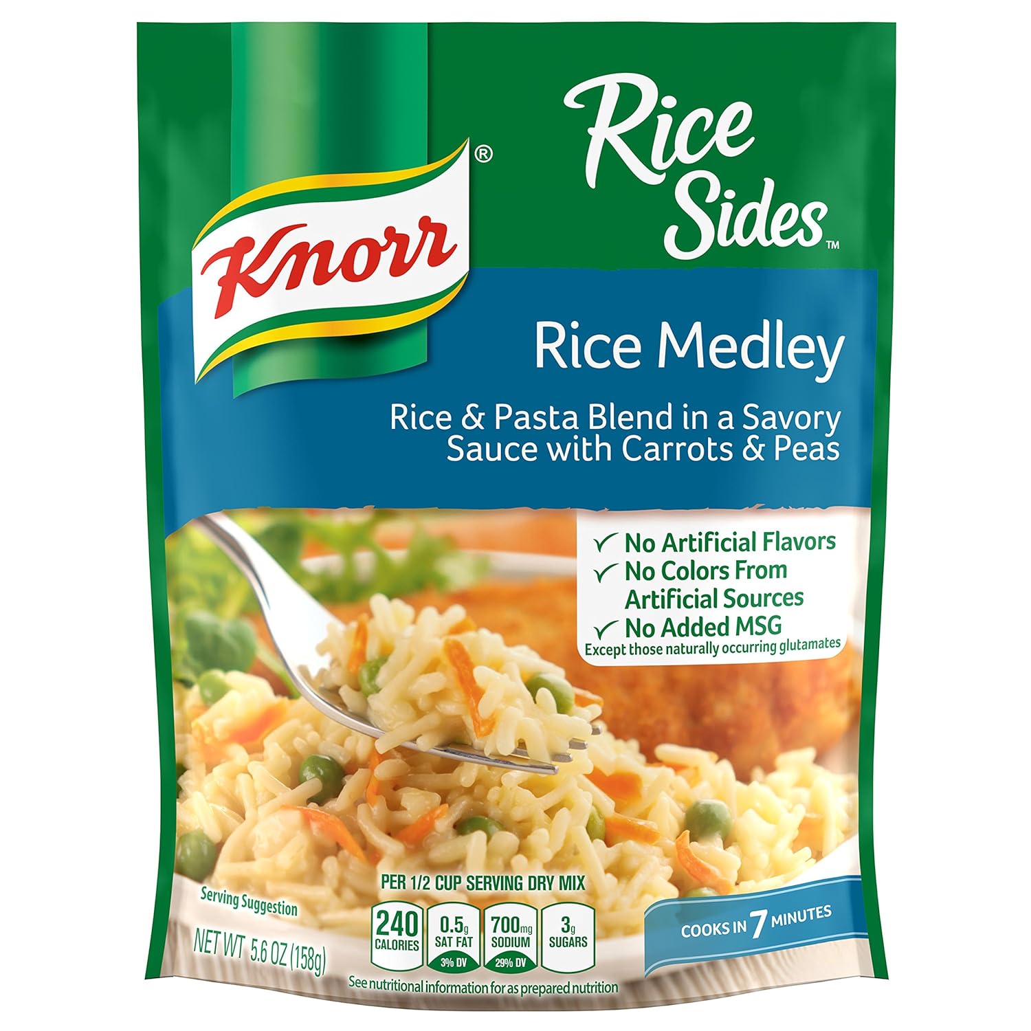 Amazon.com : Knorr Rice Side Dish, Medley, 5.6 oz (pack of 12 ...