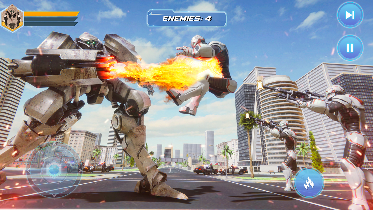 Multi Robot Transformation Game- Robot Car Games:Amazon.in:Appstore for ...