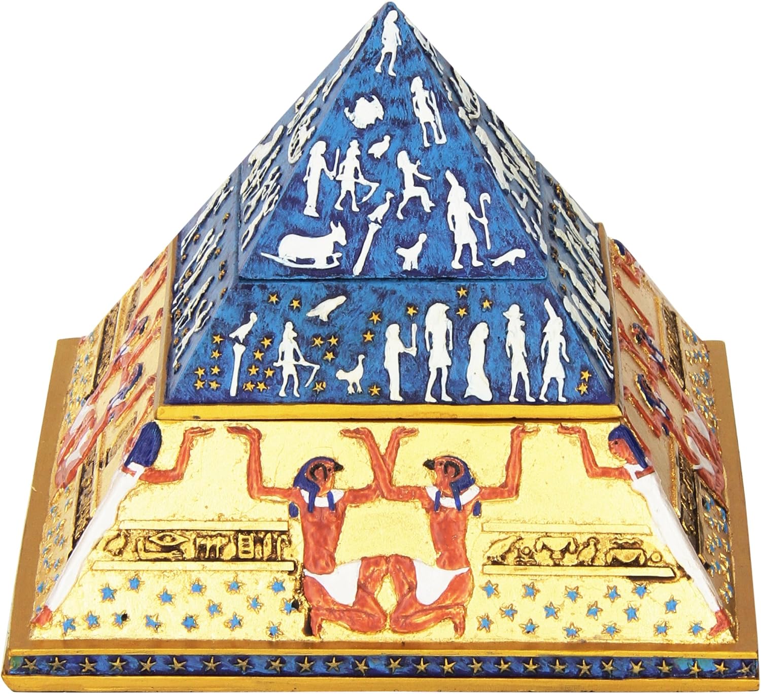 Amazon.com: Design Toscano Egyptian Pyramid of Hidden Treasures Box ...