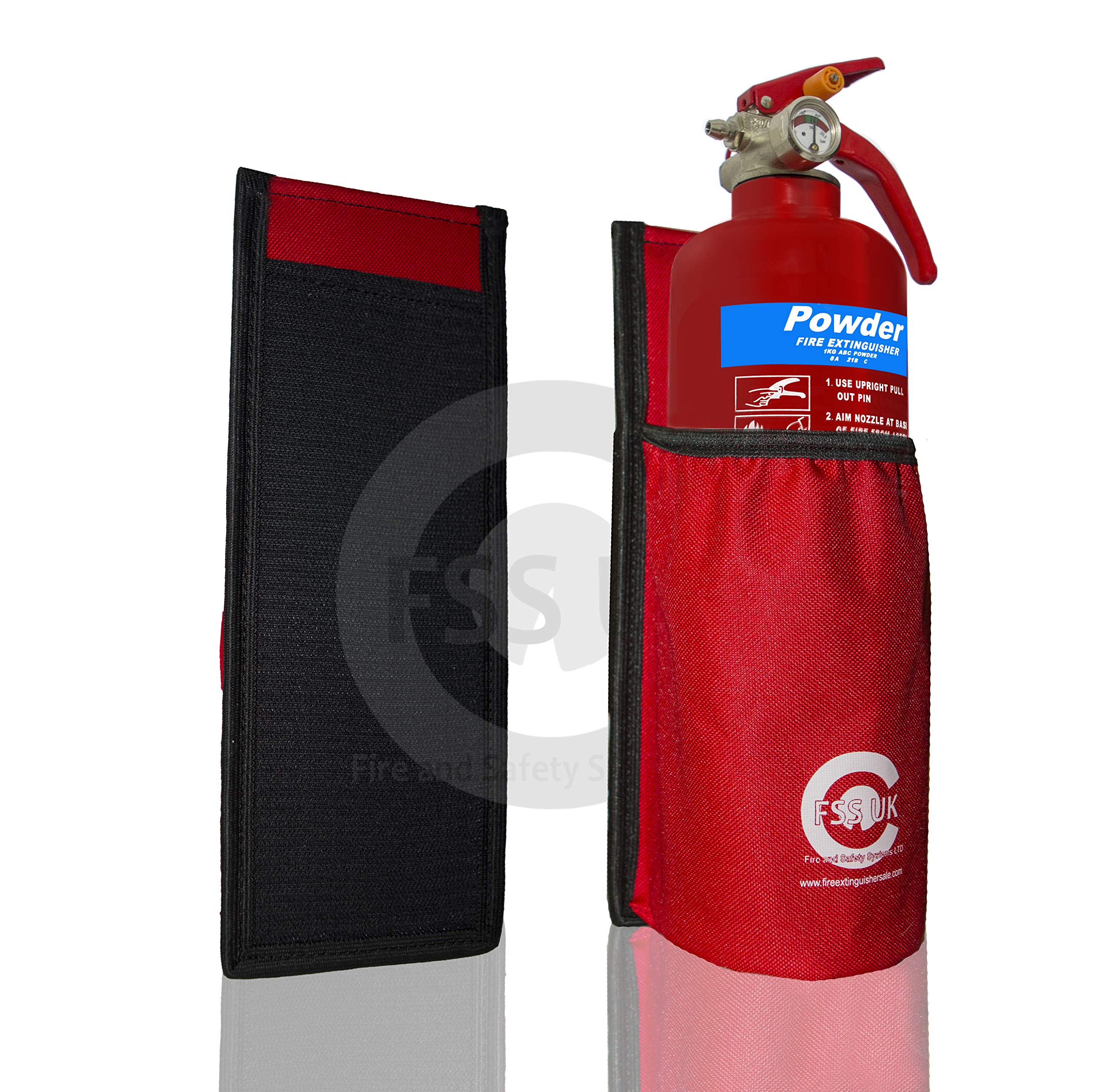 CAR Van Taxi FIRE Extinguisher. Requires NO Screws NO Brackets NO Hooks ...