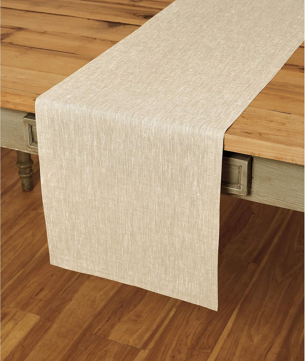 Amazon.com: Solino Home Linen Table Runner 14 x 144 Inch Long – 100% ...
