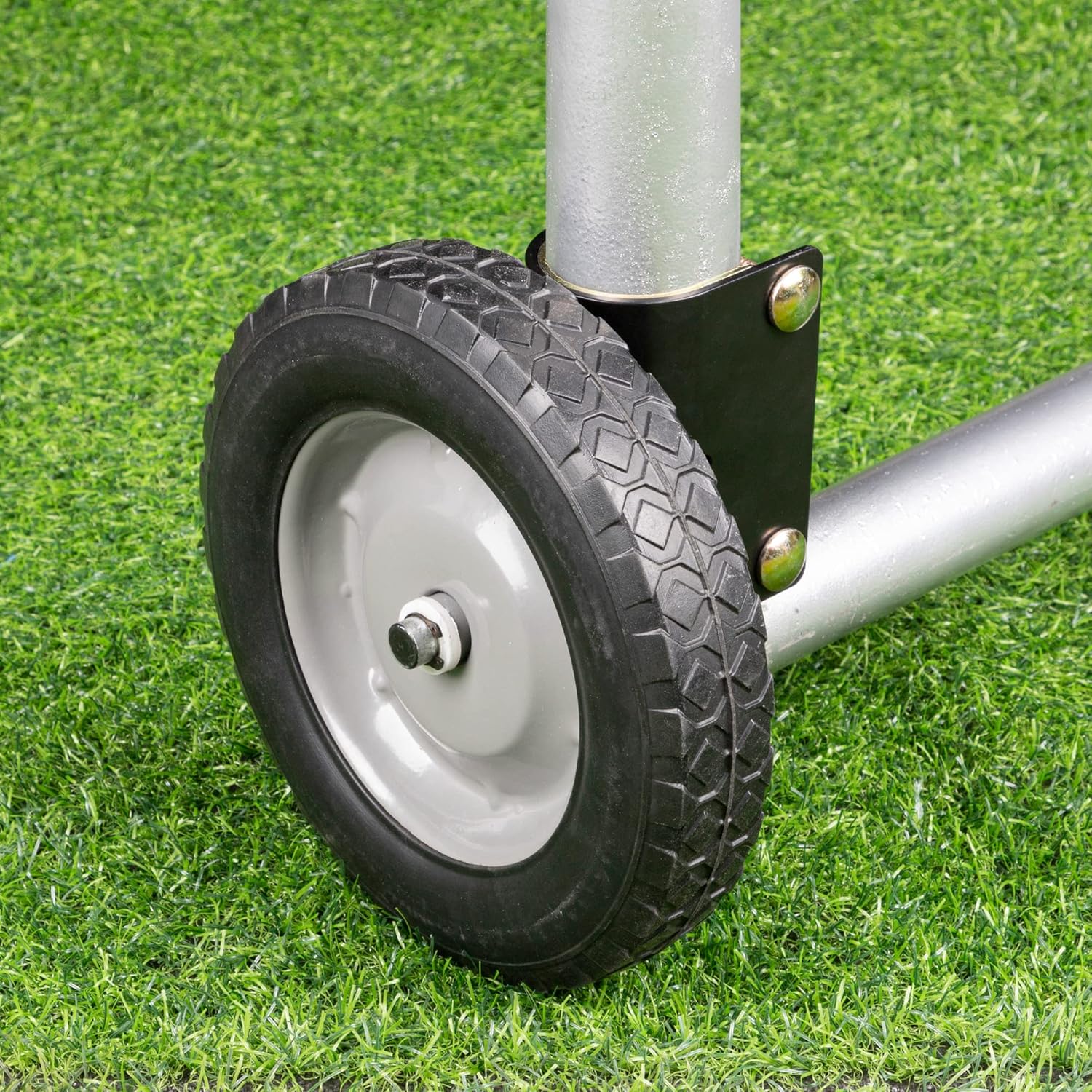 Amazon.com: SANKINS Gate Wheel 8" Rubber Gate Caster Heavy Duty Gate ...