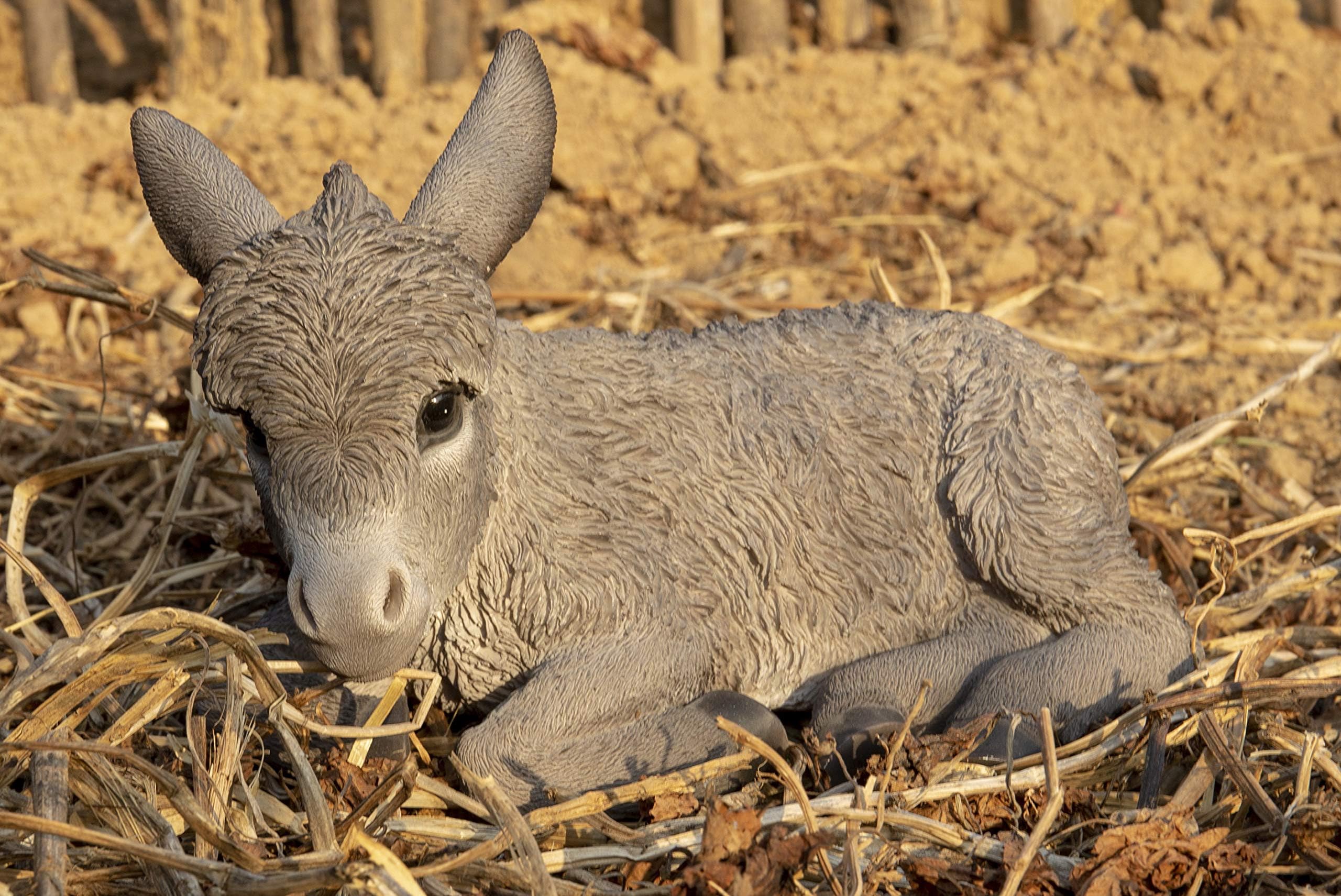 Amazon.com : UOOYOO Resin Cow Statue, Animal Figurine for Outdoor Lawn ...