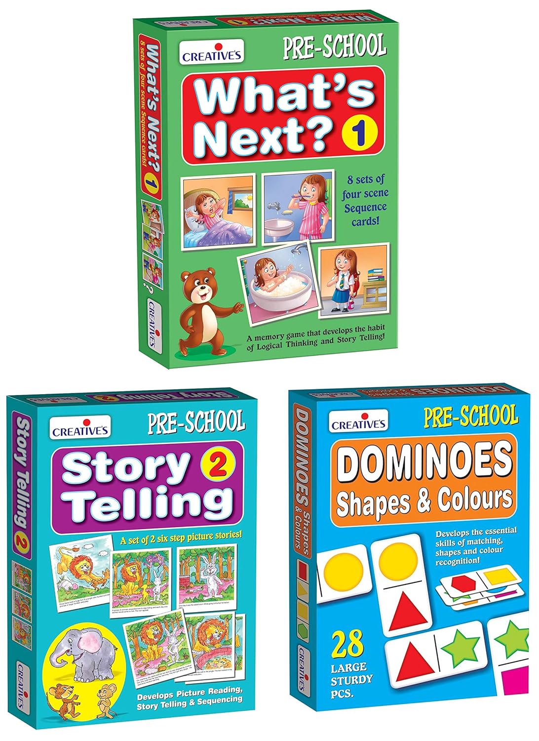 Buy Creative Educational Aids P Ltd CRE0613 Story Telling 2 Card buy-creative-educational-aids-p-ltd-cre0613-story-telling-2-card