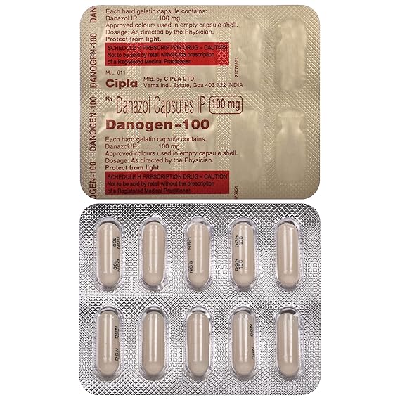Danogen-100 - Strip of 10 Capsules : Amazon.in: Health & Personal Care
