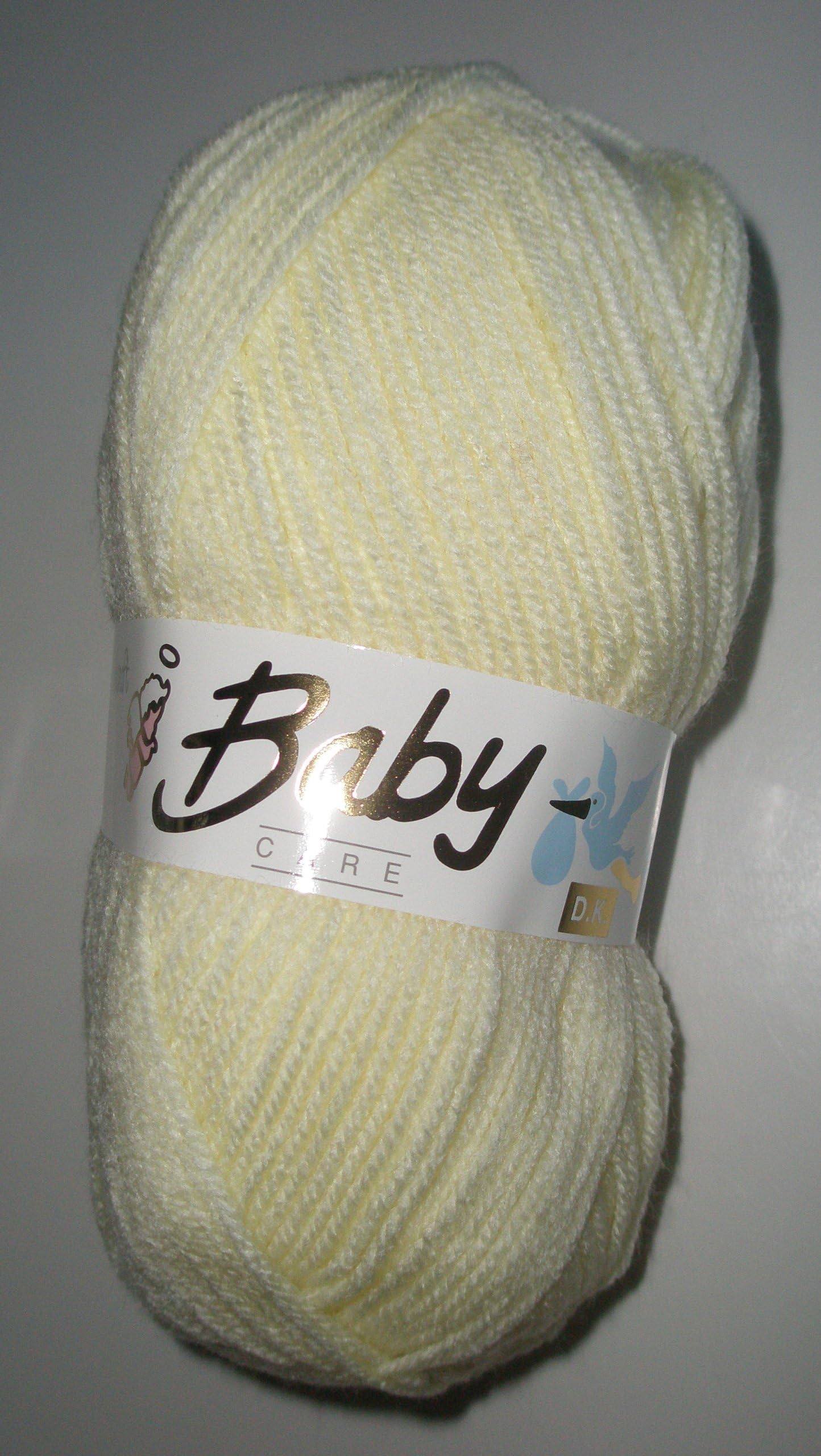 Baby Marble DK Knitting Yarn 100g (Yellow/White/Lemon BM19) : Amazon.co ...