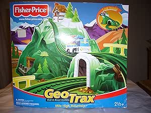Amazon.com: Fisher-Price GeoTrax Rail & Road System - Mile High ...