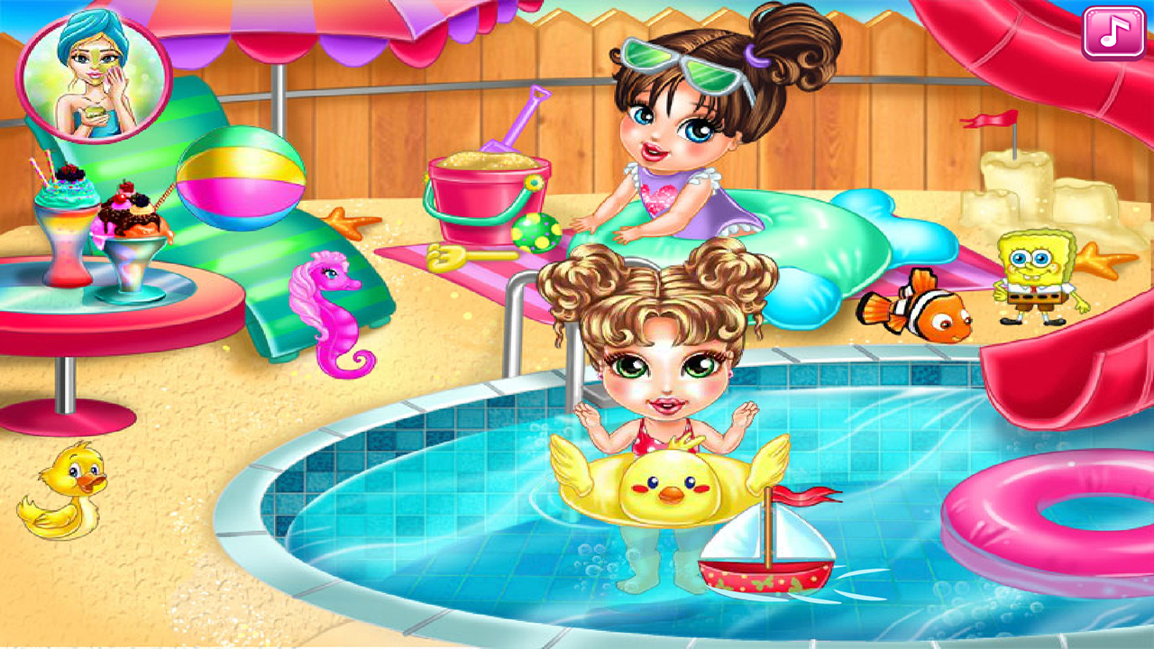 Baby Shower Game Baby Pool