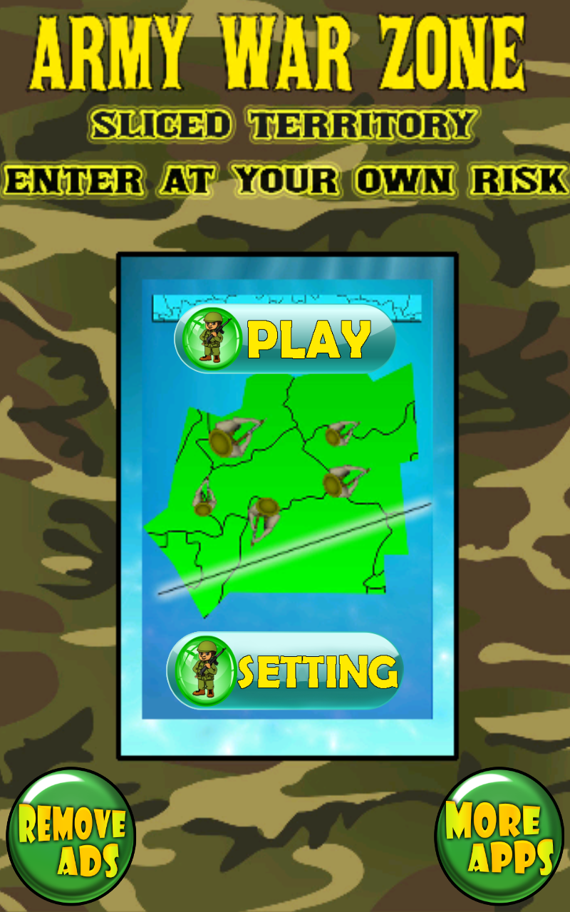 Army War Zone Sliced Territory : Geben Sie auf Ihr eigenes Risiko ...