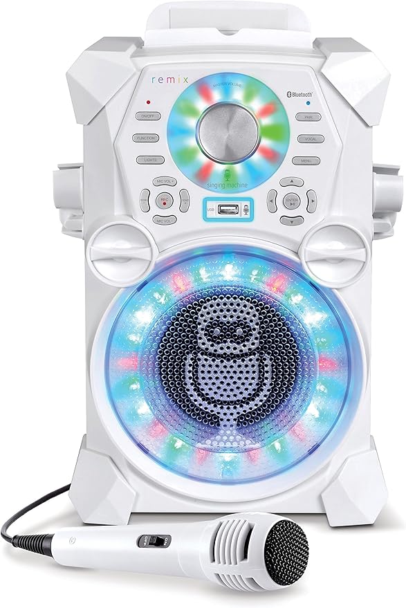 Amazon.com: Singing Machine SDL485W Remix Hi-Def Digital Karaoke System ...