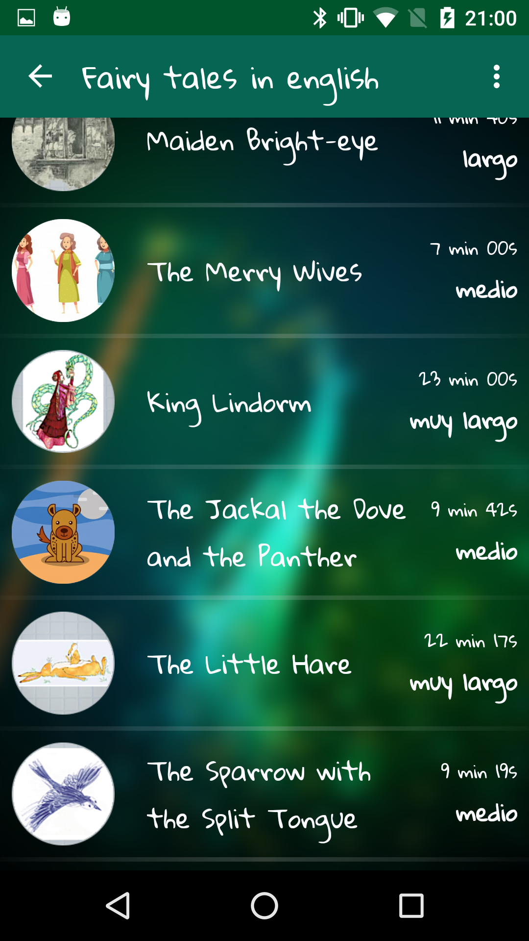 Storyteller Audiobook Fables - Children's Stories - App on Amazon Appstore