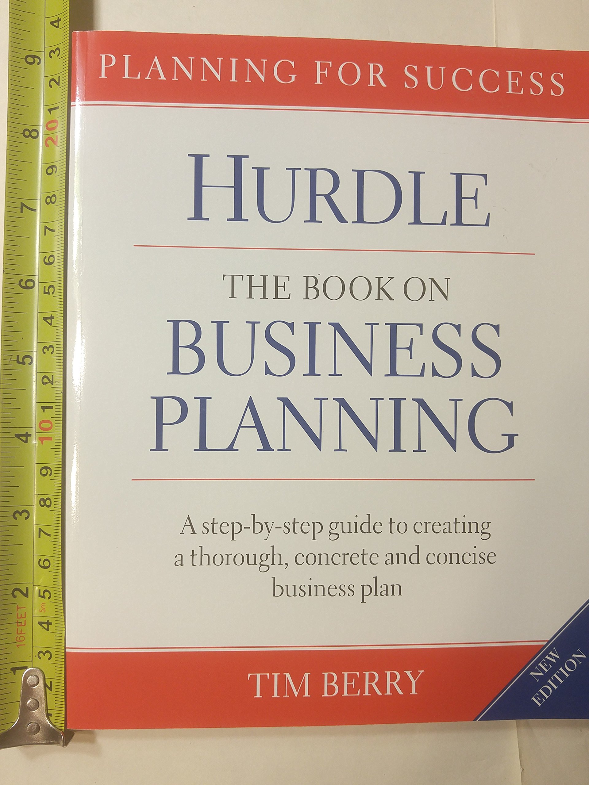 Amazon.com: Hurdle The Book on Business Planning: A Step-by-step Guide ...