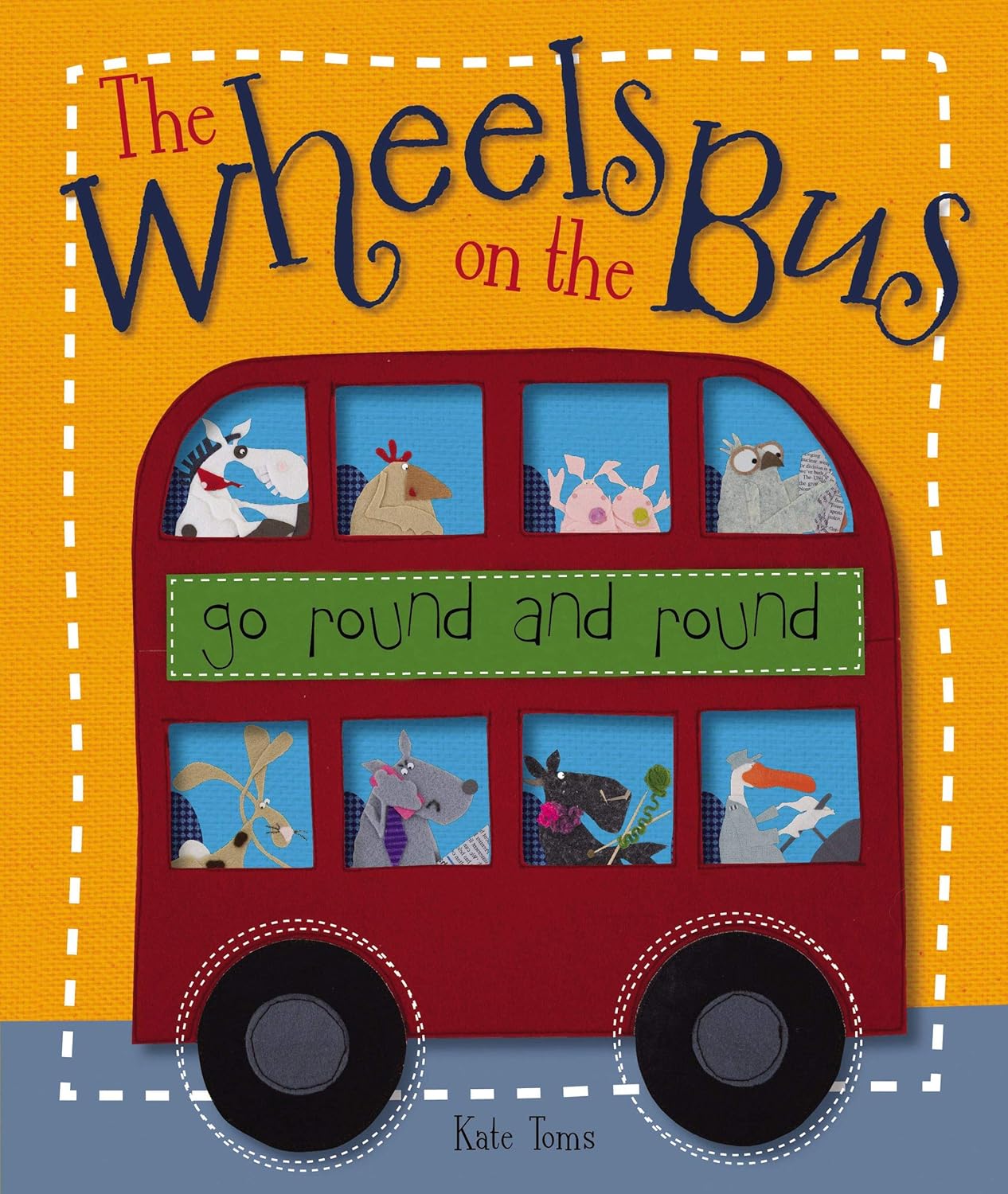 Amazon.com: Wheels On The Bus (Kate Toms Series): 9781848794948: Toms ...