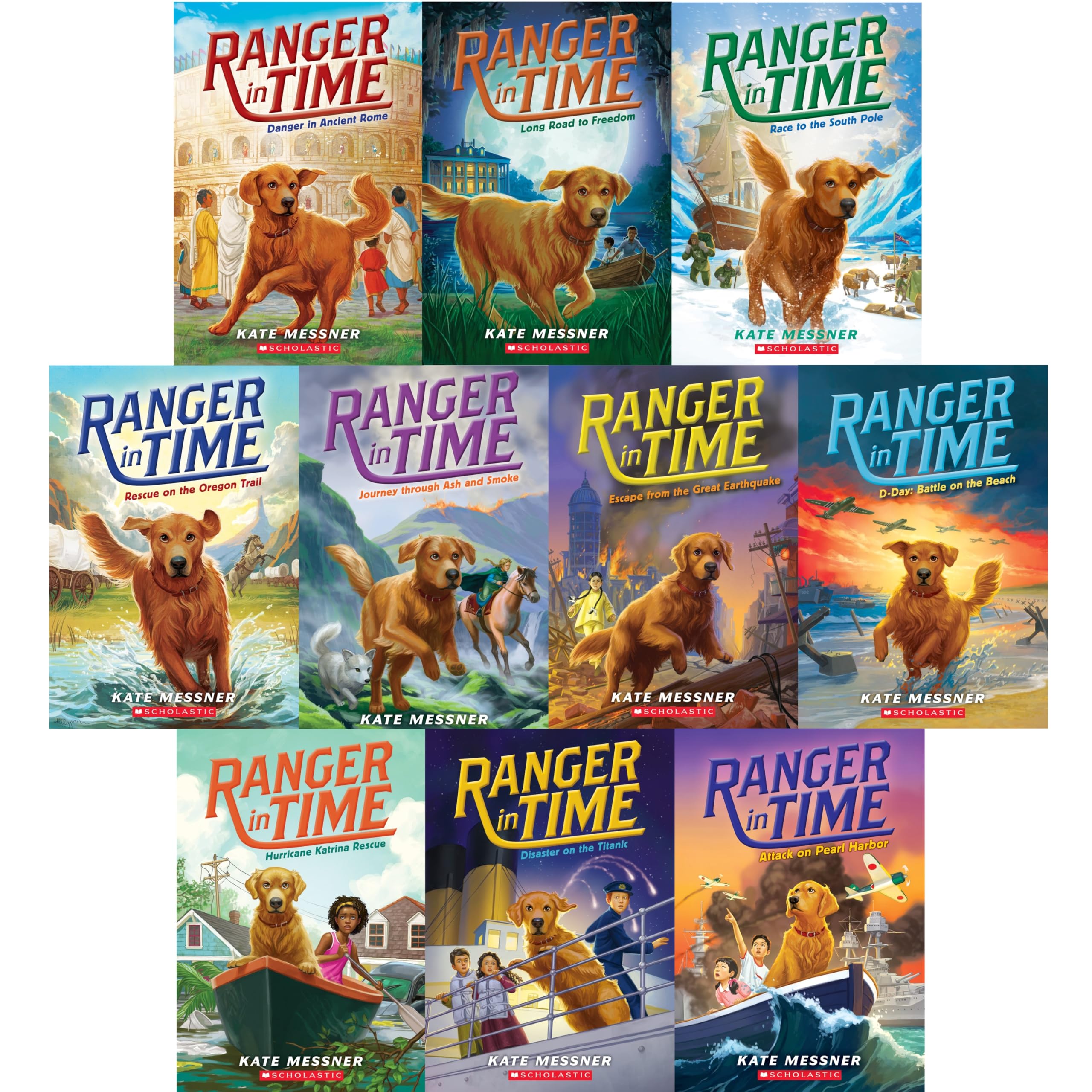 Ranger in Time Series Set: Kate Messner, Kelley McMorris: Amazon.com: Books
