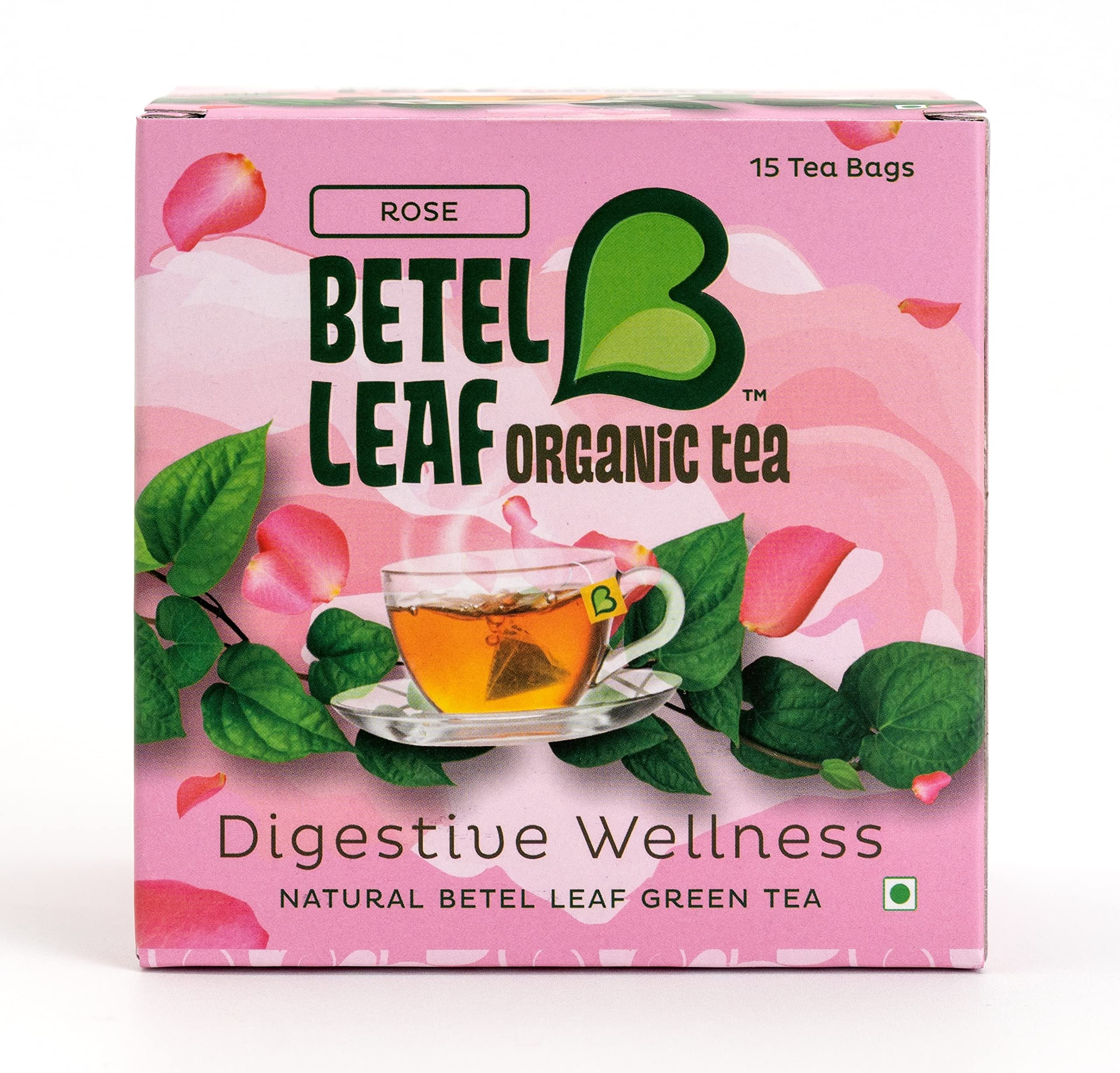 Buy Betel leaf tea, Blended betel leaf Tea, 15 dip Tea Bags | Rose ...