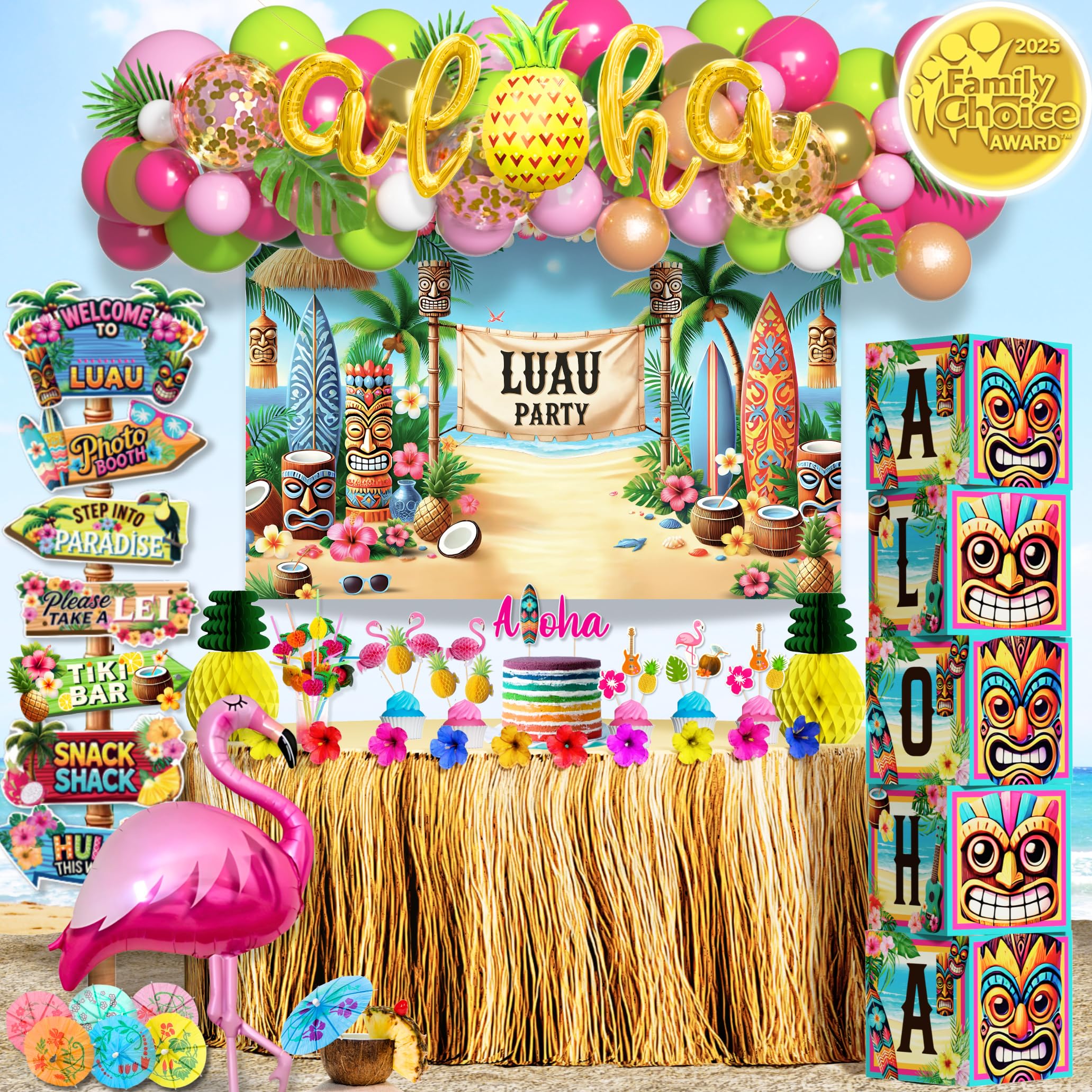 Hawaiian Luau Themed Birthday Parties Aloha, Let's Luau: A Hawaiian