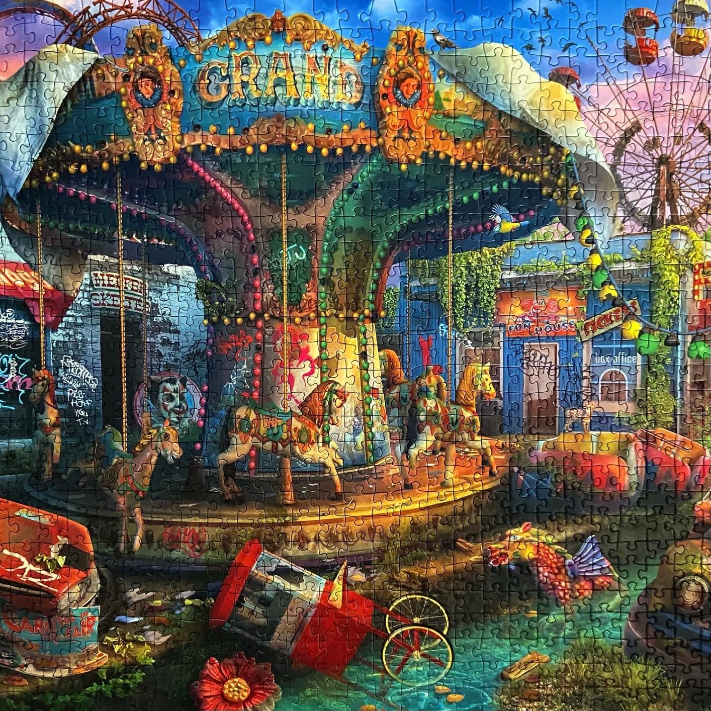 Ravensburger - Tattered Toy Store 1000p : Amazon.com.au: Toys & Games