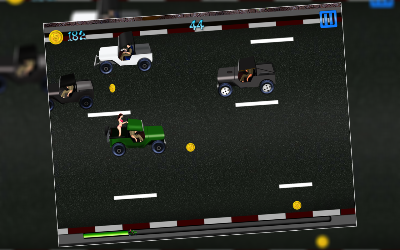 Bikini Cheerleader Jeep Twerking : The Dance Twerk Road Race - Gold ...