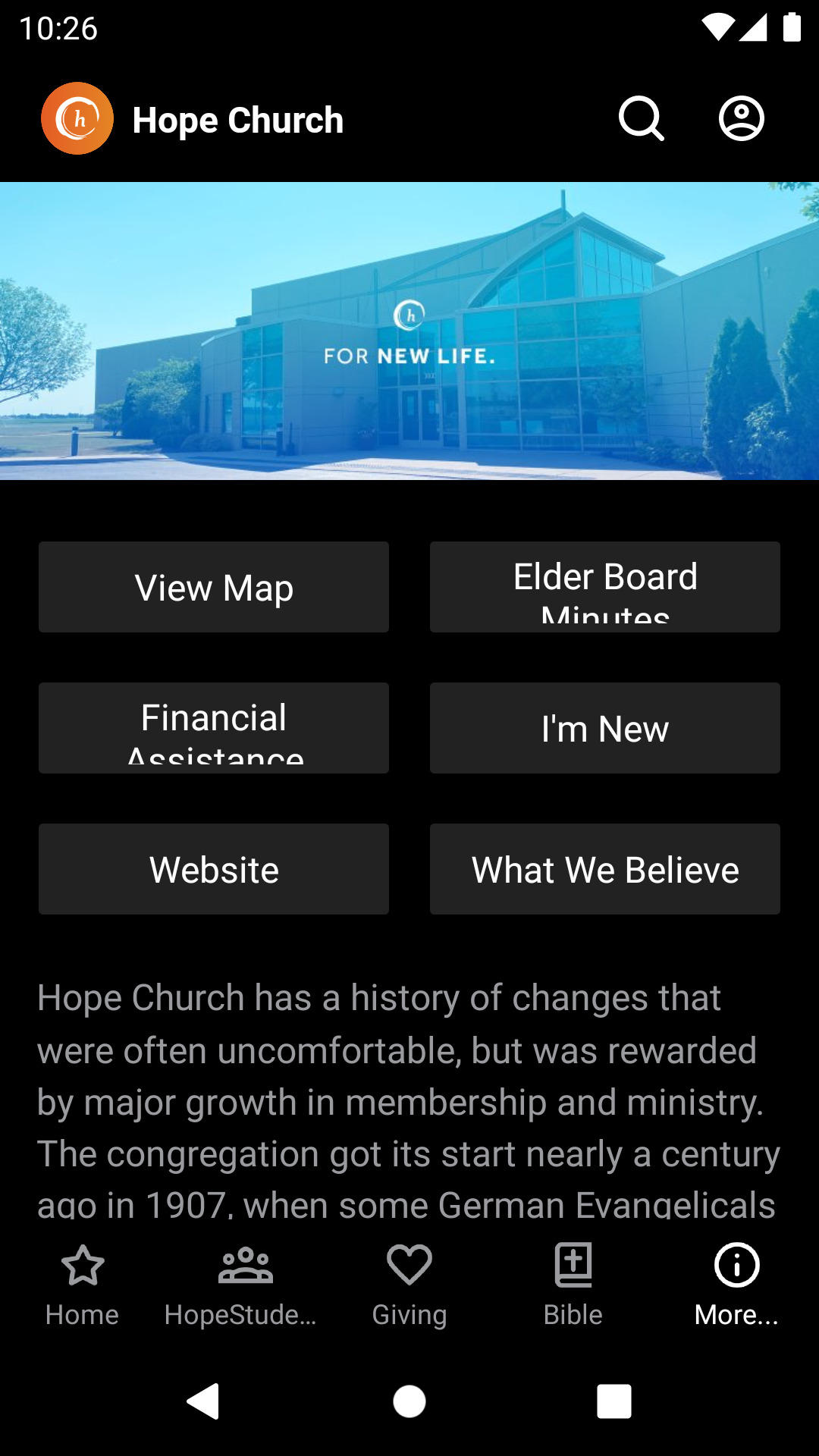 Hope Church Springfield - App on Amazon Appstore