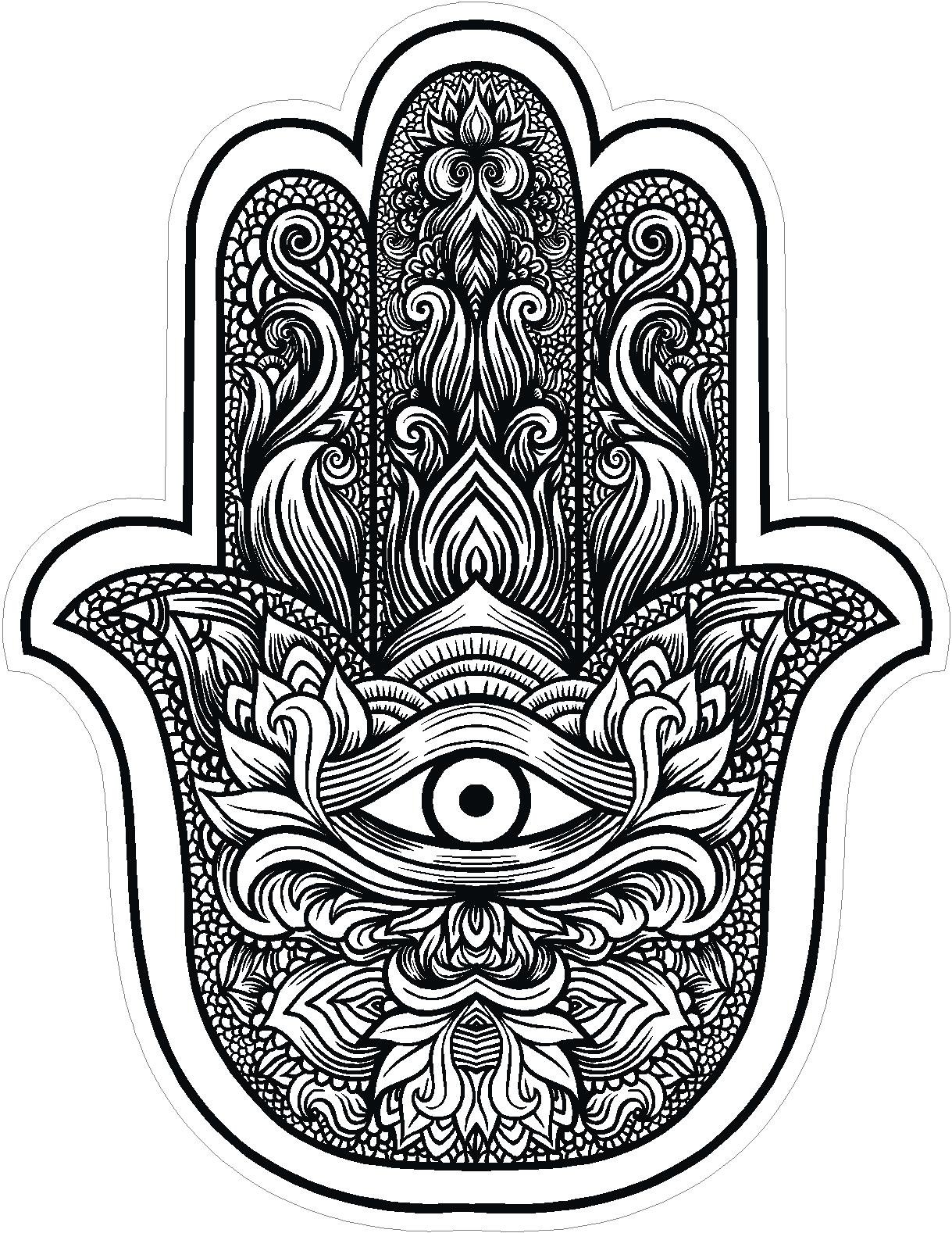 Third Eye Hand Drawing