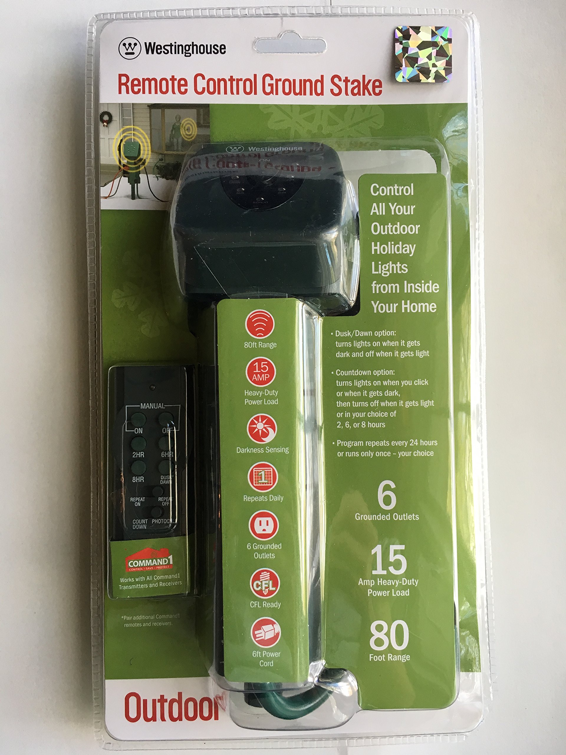 Westinghouse Outdoor Timer Programming WESTINGHOUSE 2 OUTLET 7 Day