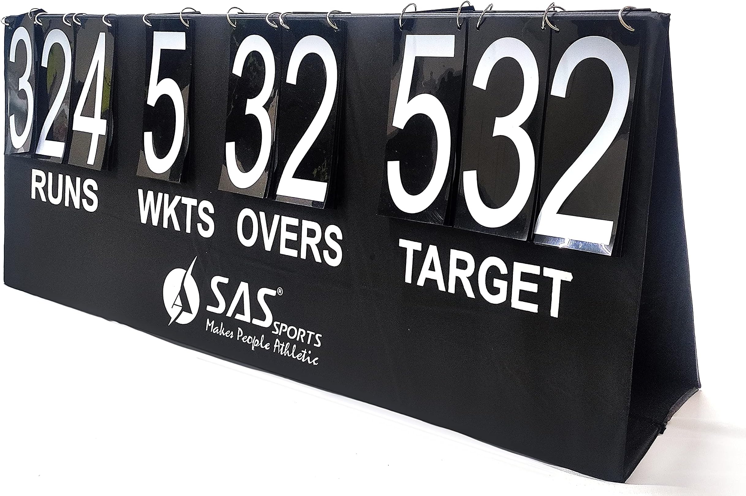 SAS Sports Cricket Portable Scoreboard | Easy Flip Professional ...