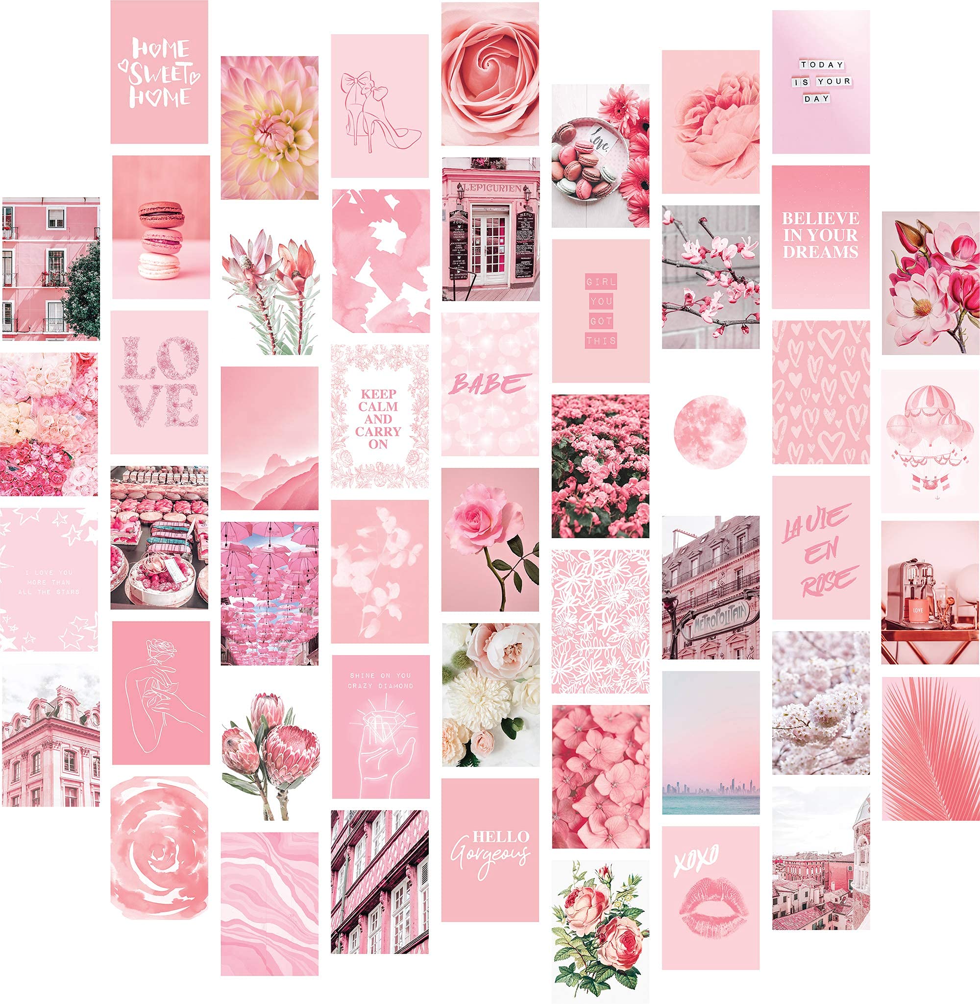 Girly Collage Backgrounds