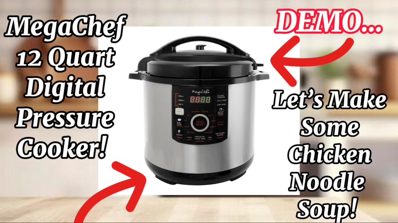Watch HONEST Review of MegaChef Digital Pressure Cooker! on Amazon Live