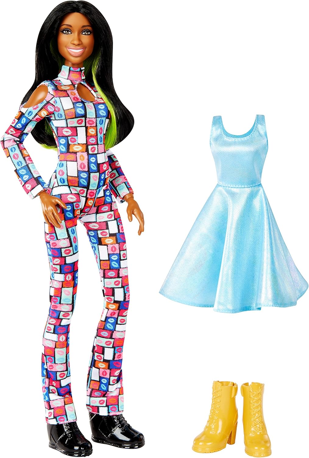Amazon.com: WWE Superstars Naomi Doll + Fashion : Toys & Games