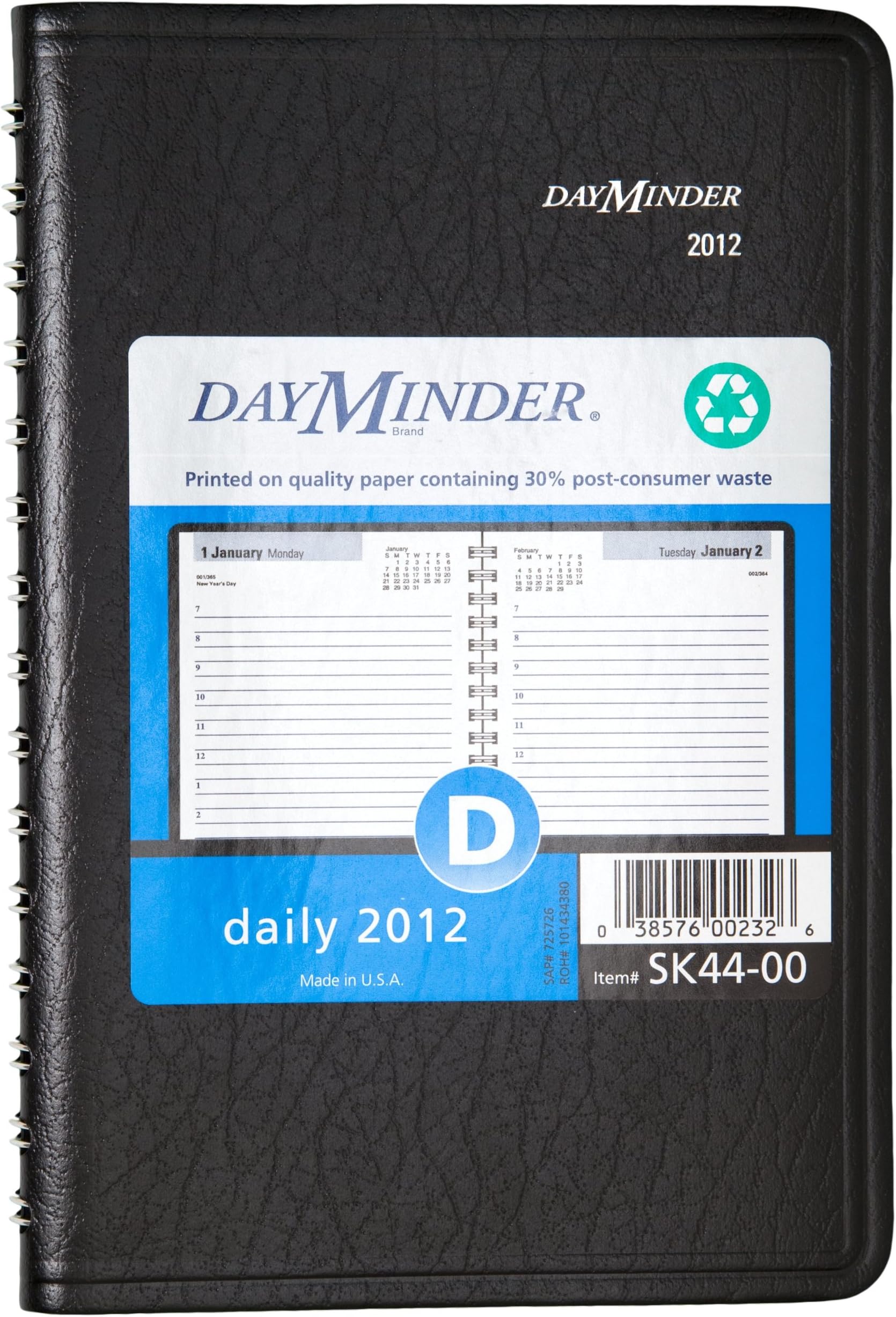 Amazon.com : DayMinder Recycled Four-Person Group Daily Appointment ...