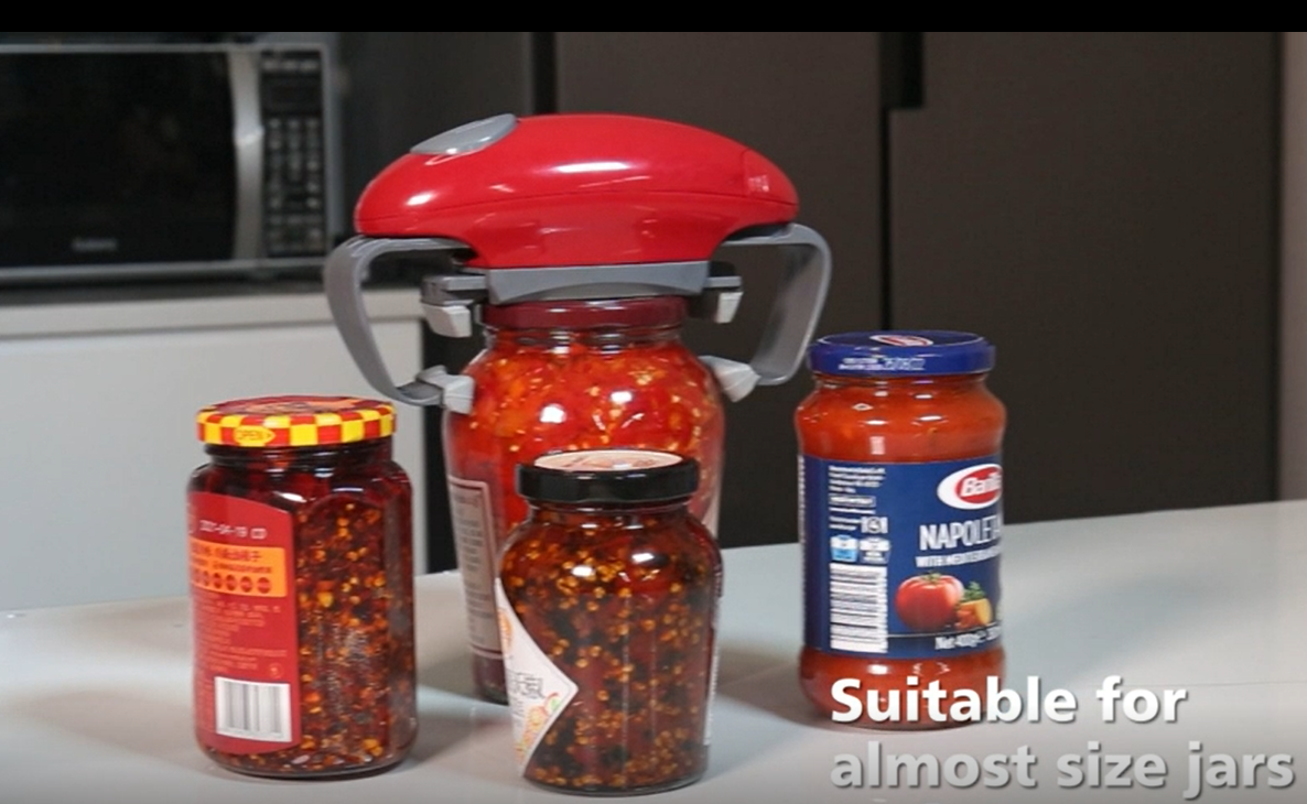 Watch One Touch Opens Any Size Jar Electric Jar Opener on Amazon Live