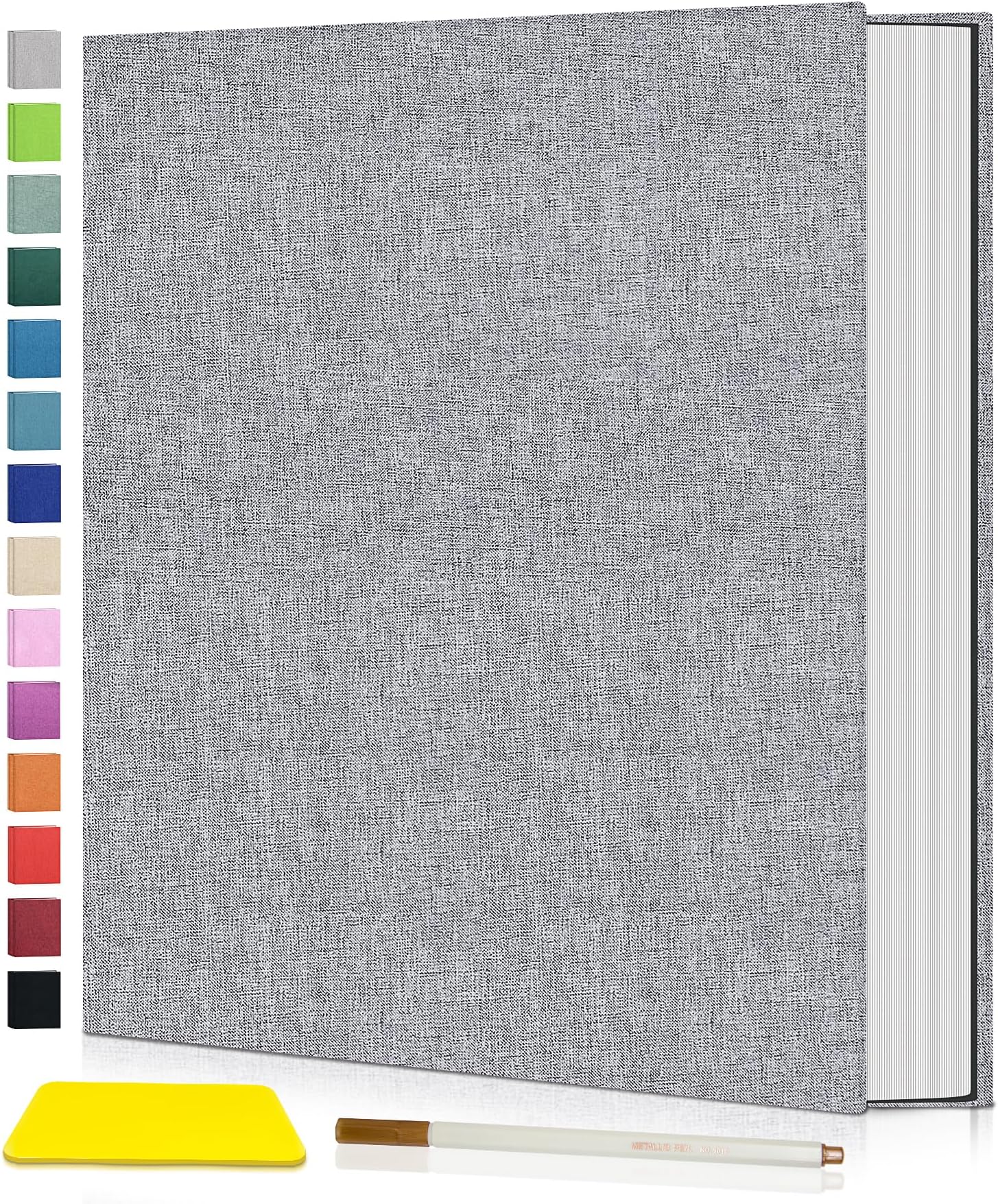 Amazon.com: Pioneer Photo Albums MP-46 White Photo Album, 300 Pockets 4 ...