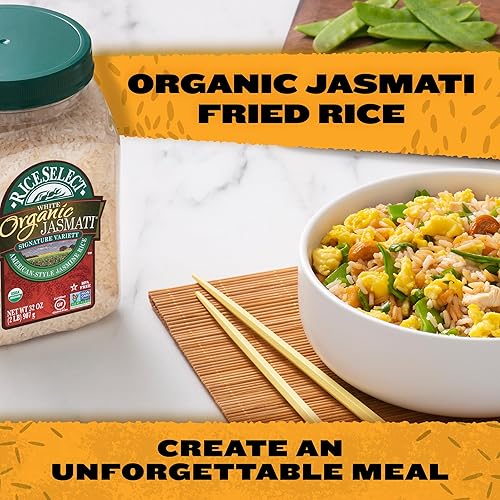 Snapklik.com : RiceSelect Organic Jasmati White Rice For Asian-Food ...