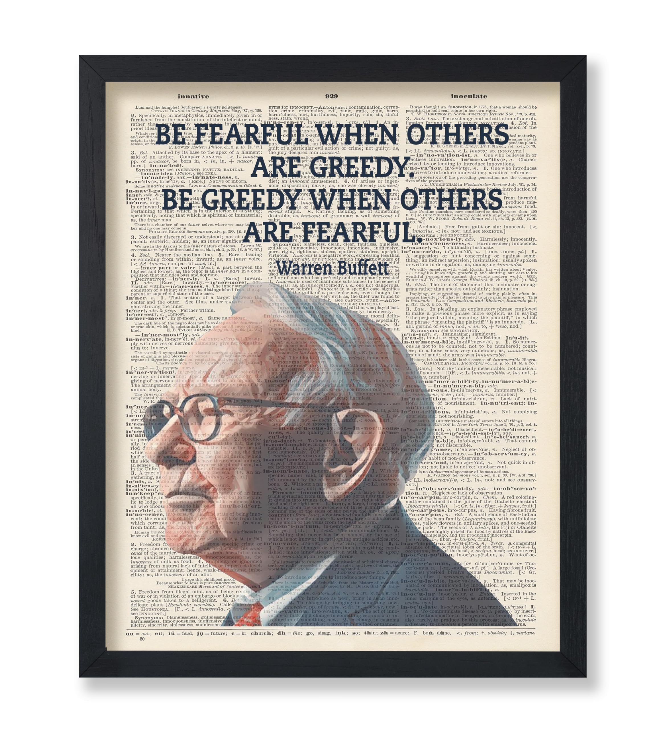 Greedy Man Quotes Poster Master Fearful And Greedy Poster Warren