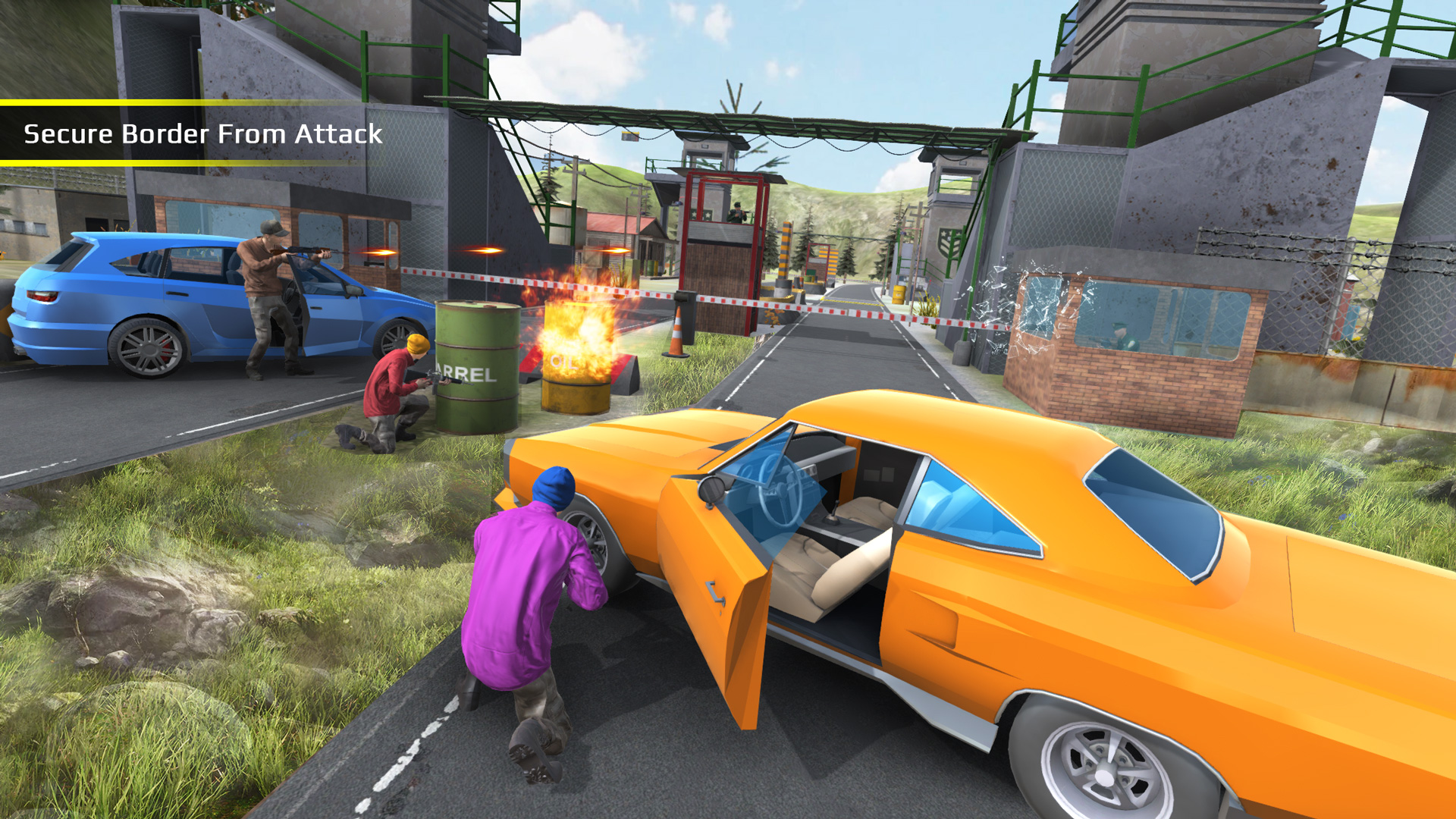 US Police Officer Patrolling Border & Airport 3D Action Games - App on ...